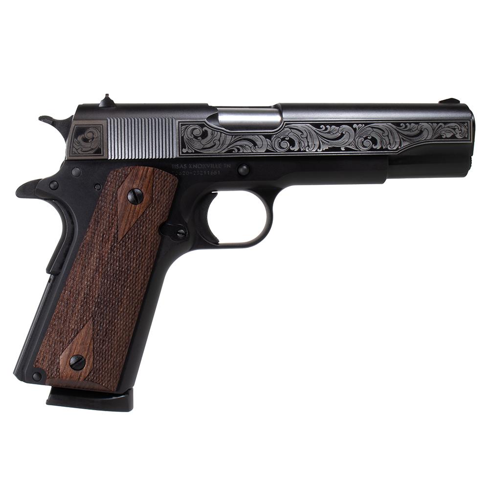 SDS Imports Tisas "Filigree Stainless Steel" 1911 A1 Service 45 Handgun ...