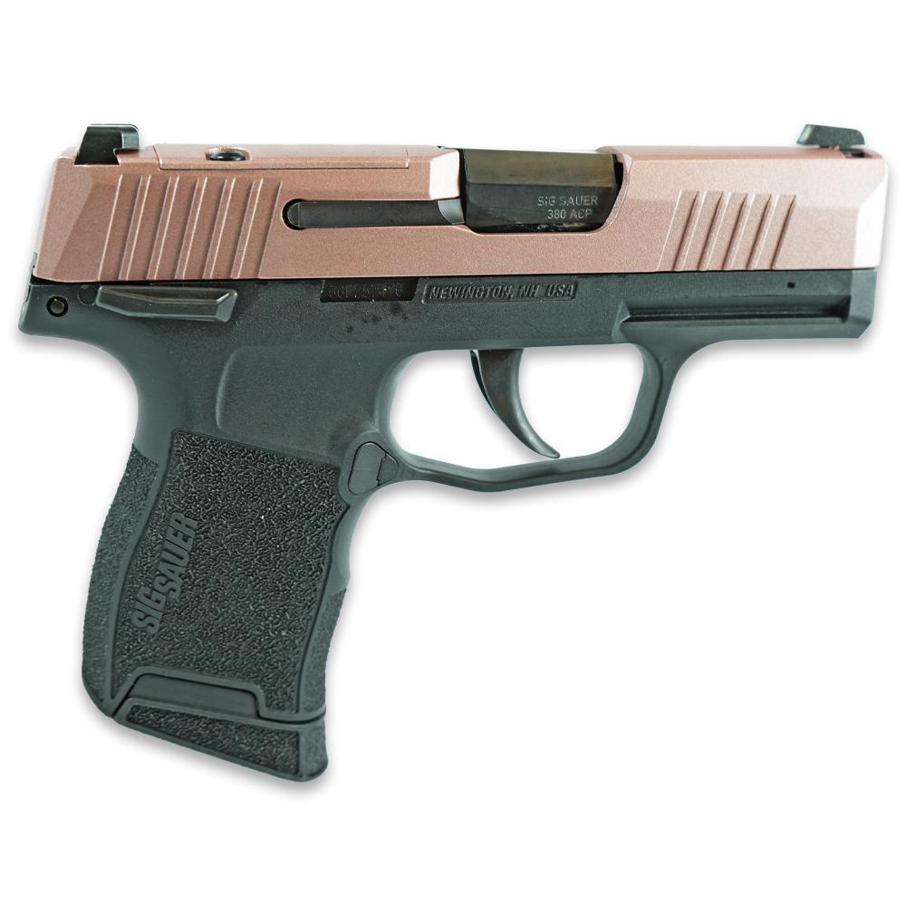 Sig Sauer Exclusive "Rose Sparkle Slide" P365380 Handgun 380 Auto 10rd ...