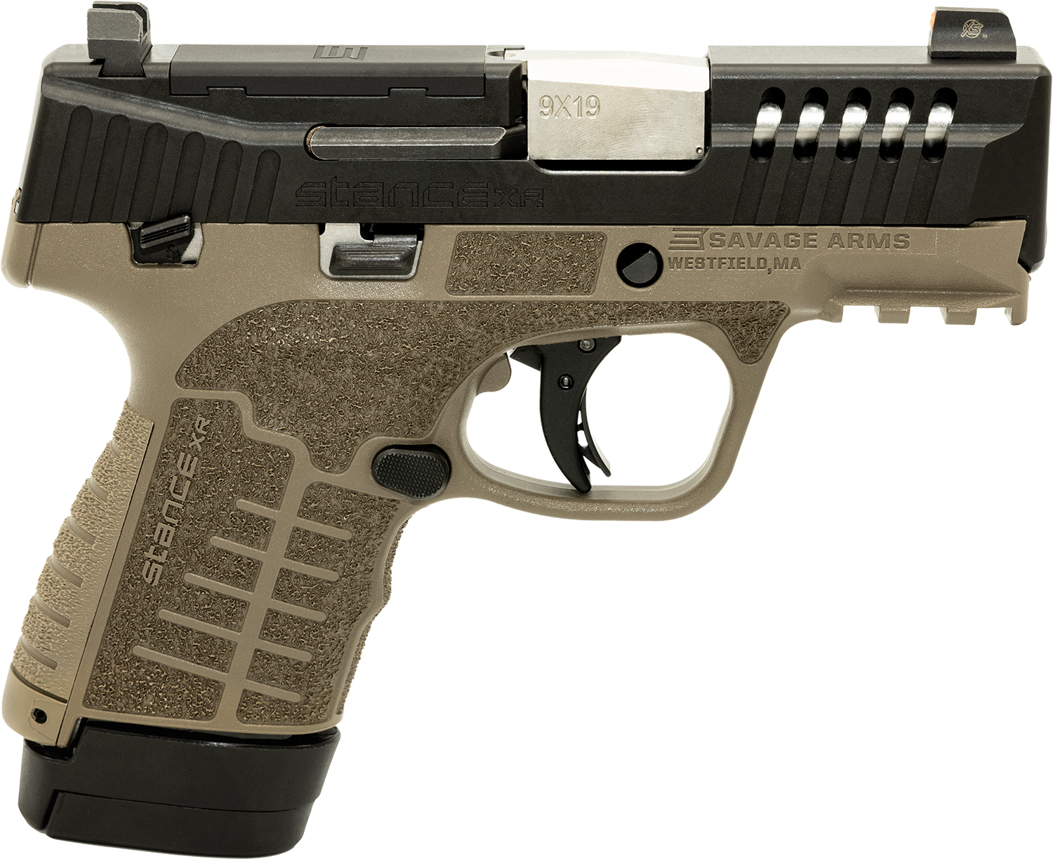 Savage stance sav 67056 xr mc9ms ns 9mm 3.2 13+1 fde - Semi Auto ...
