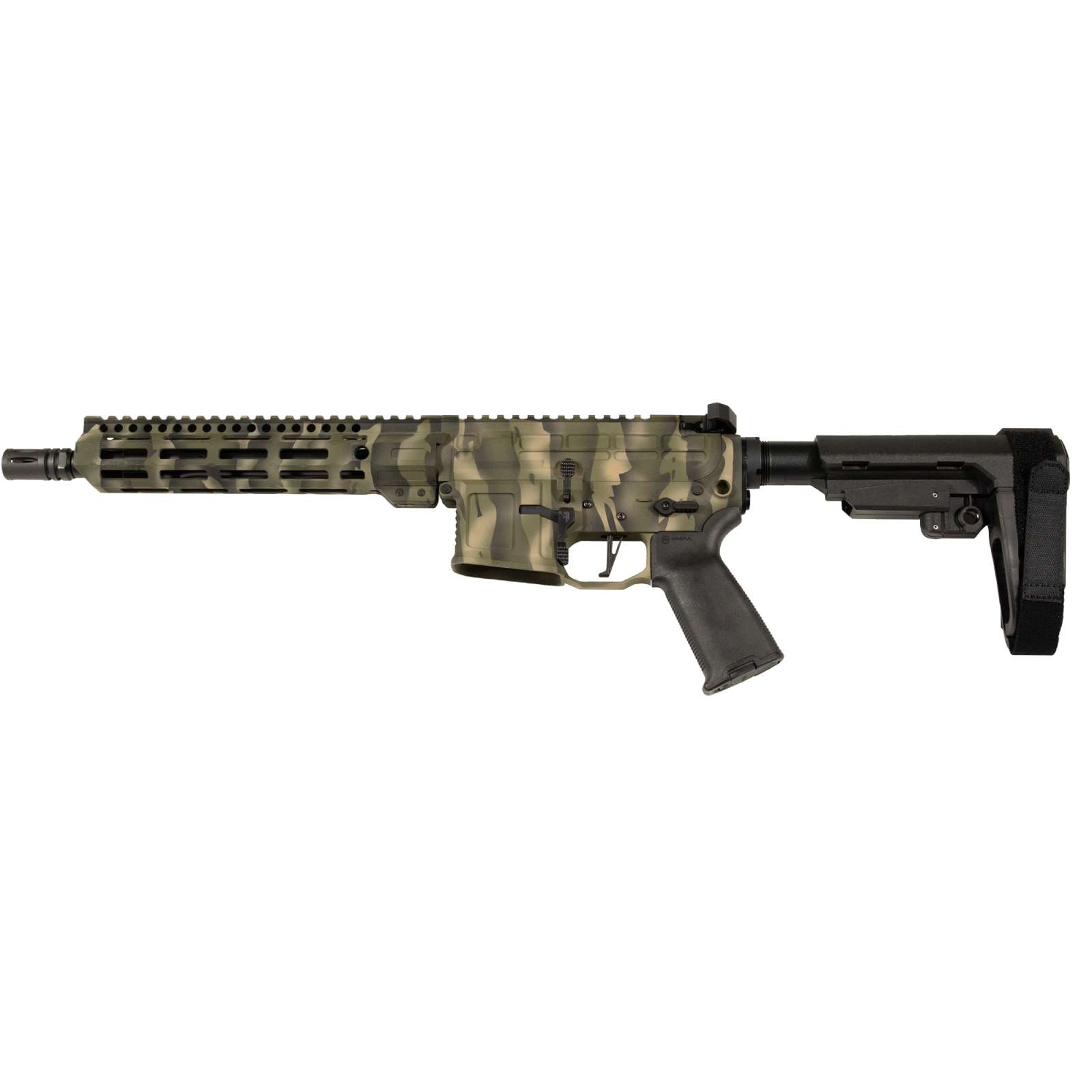 SAN TAN TACTICAL STT 15 AMBI CARBINE RIA 223 WYLDE 10.5 IN BBL TIGER ...