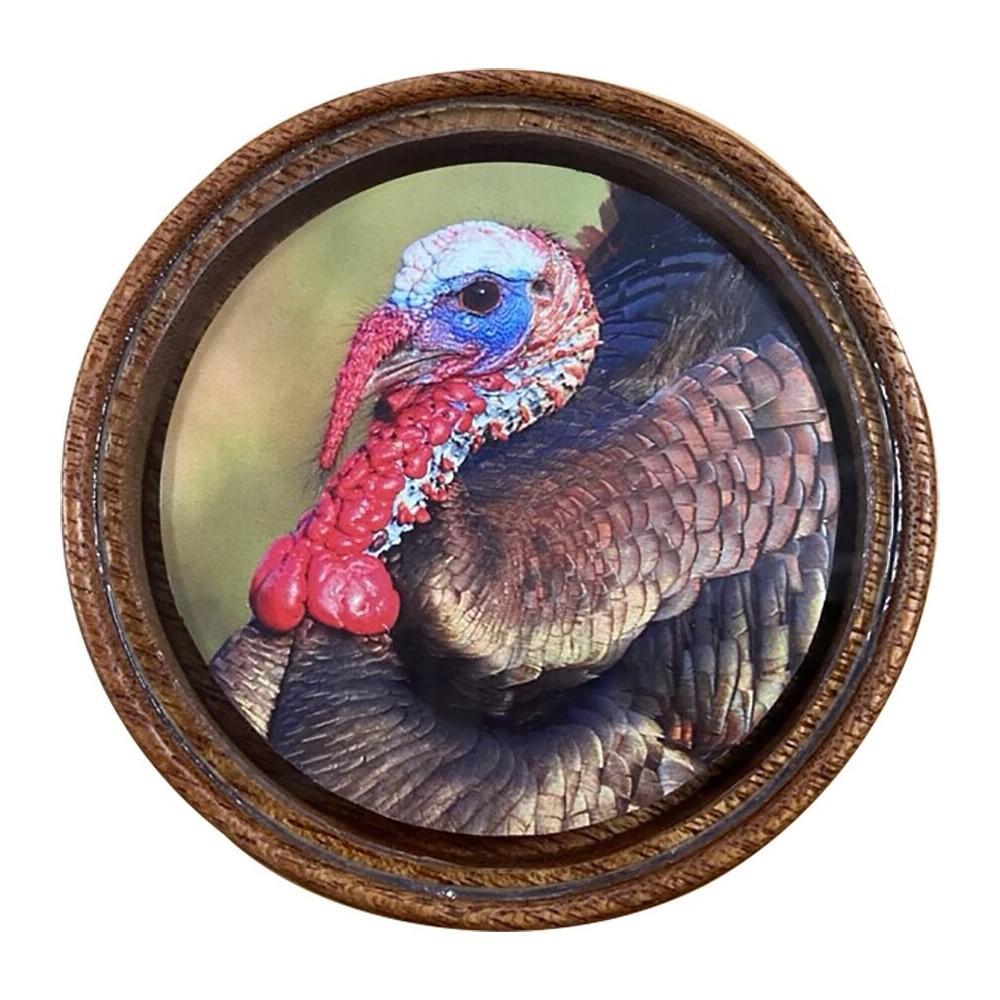 The Grind Bark'n Betty Glass Turkey Pot Call with Hickory Striker ...