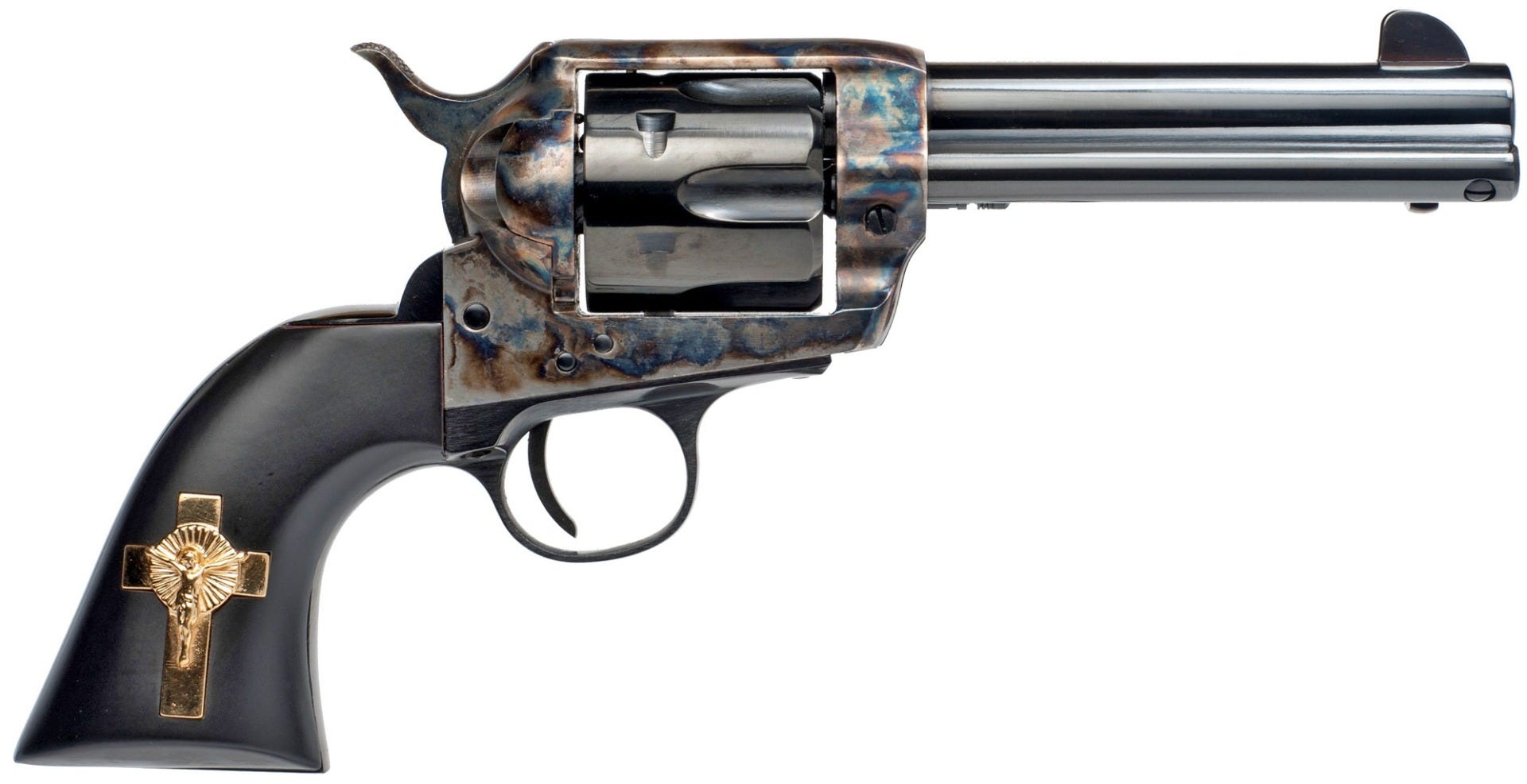 Cimarron firearms holy smoker 357mag, 4.75" barrel, 6 rnd w-cross - b... - Revolvers at ...