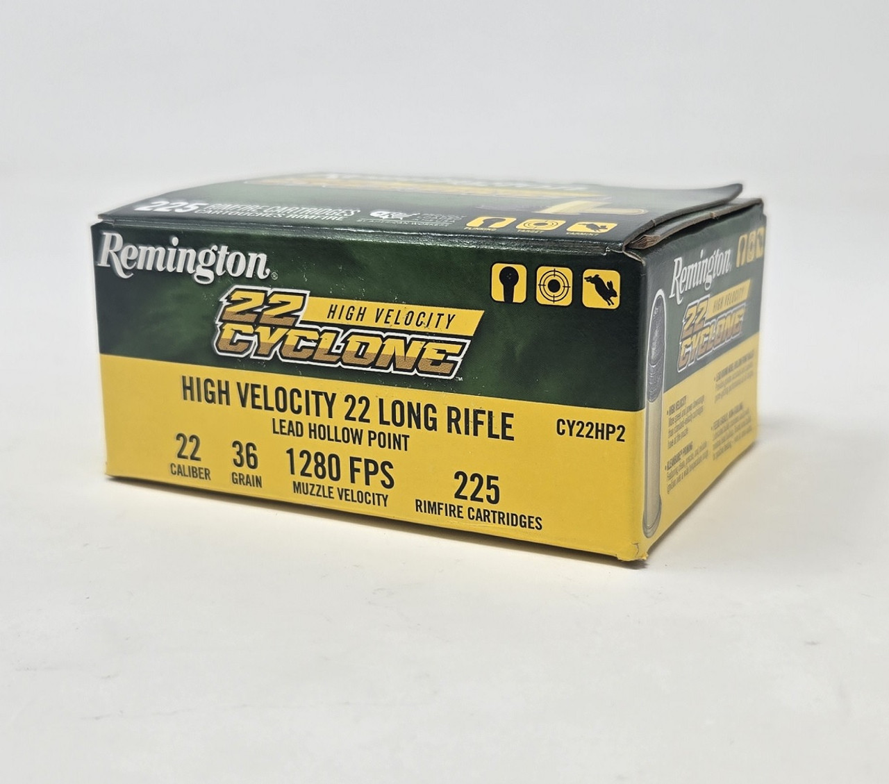 Remington cyclone .22 lr, 36gr, lhp [mpn: r21261] - 225 rounds ...