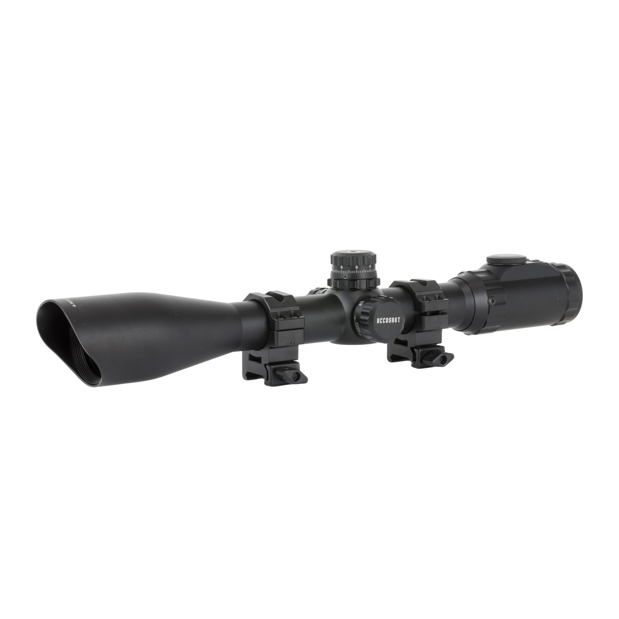 Leapers UTG 416X44 30mm Scope AO 36color Mildot w Rings - Scopes at ...