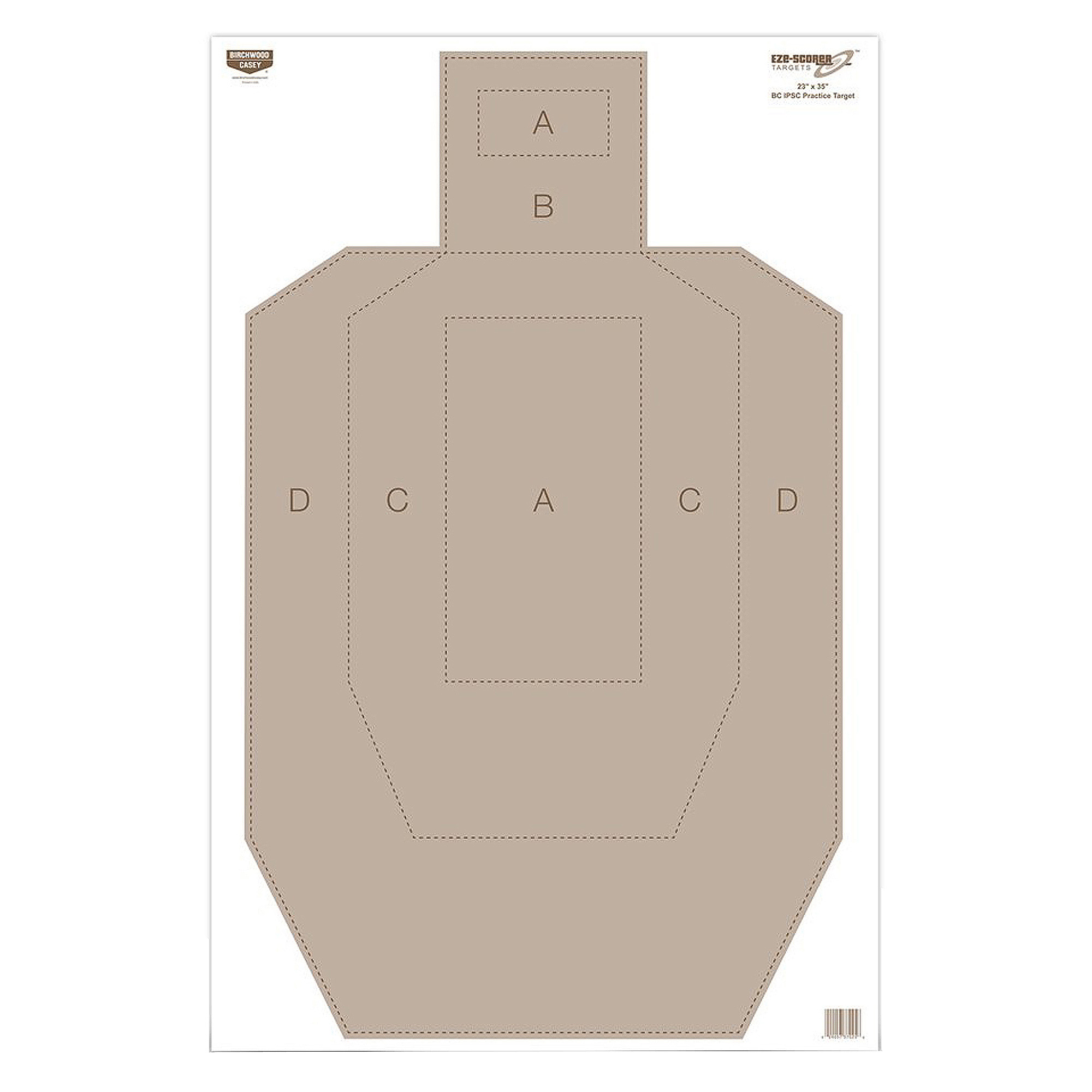 Birchwood casey ezescorer ipsc target 10023x35 - Tactical Gear at ...