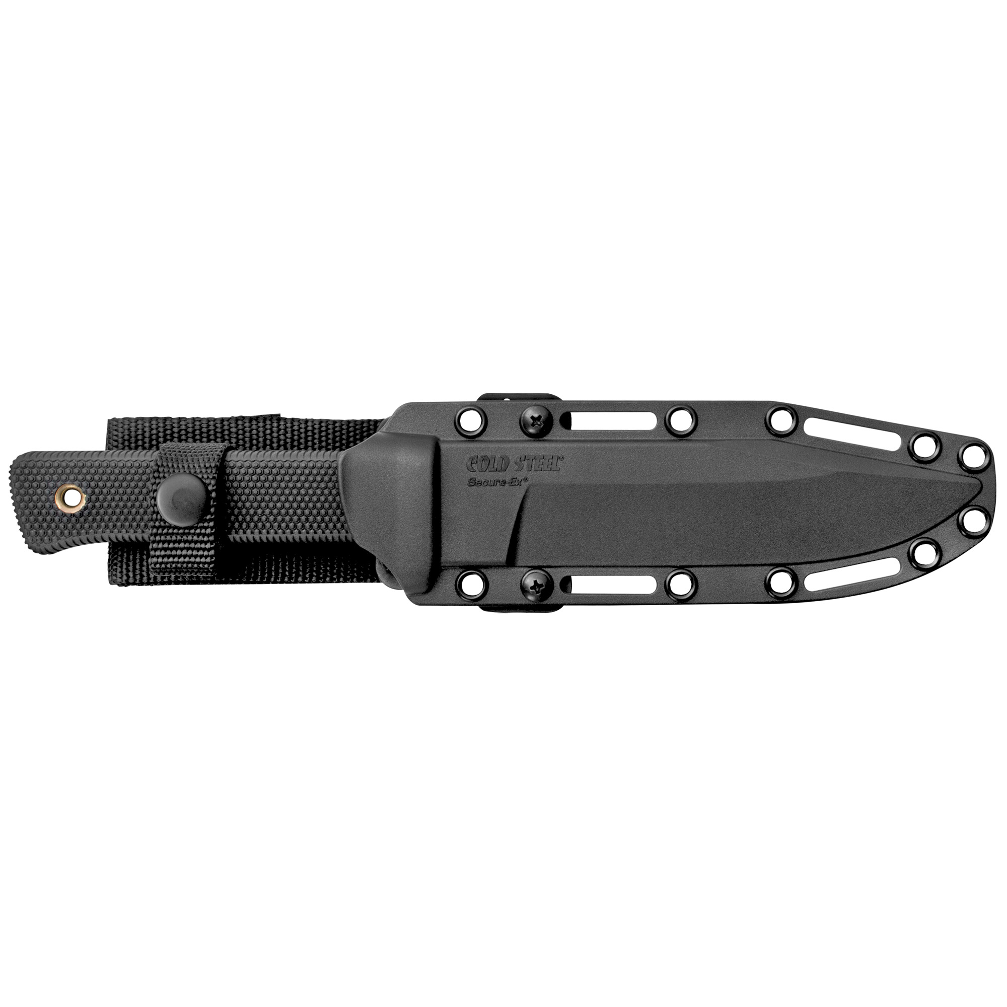 Cold Steel SRK Fixed Blade 6.0 in Black Plain Polymer Handle - Pocket ...