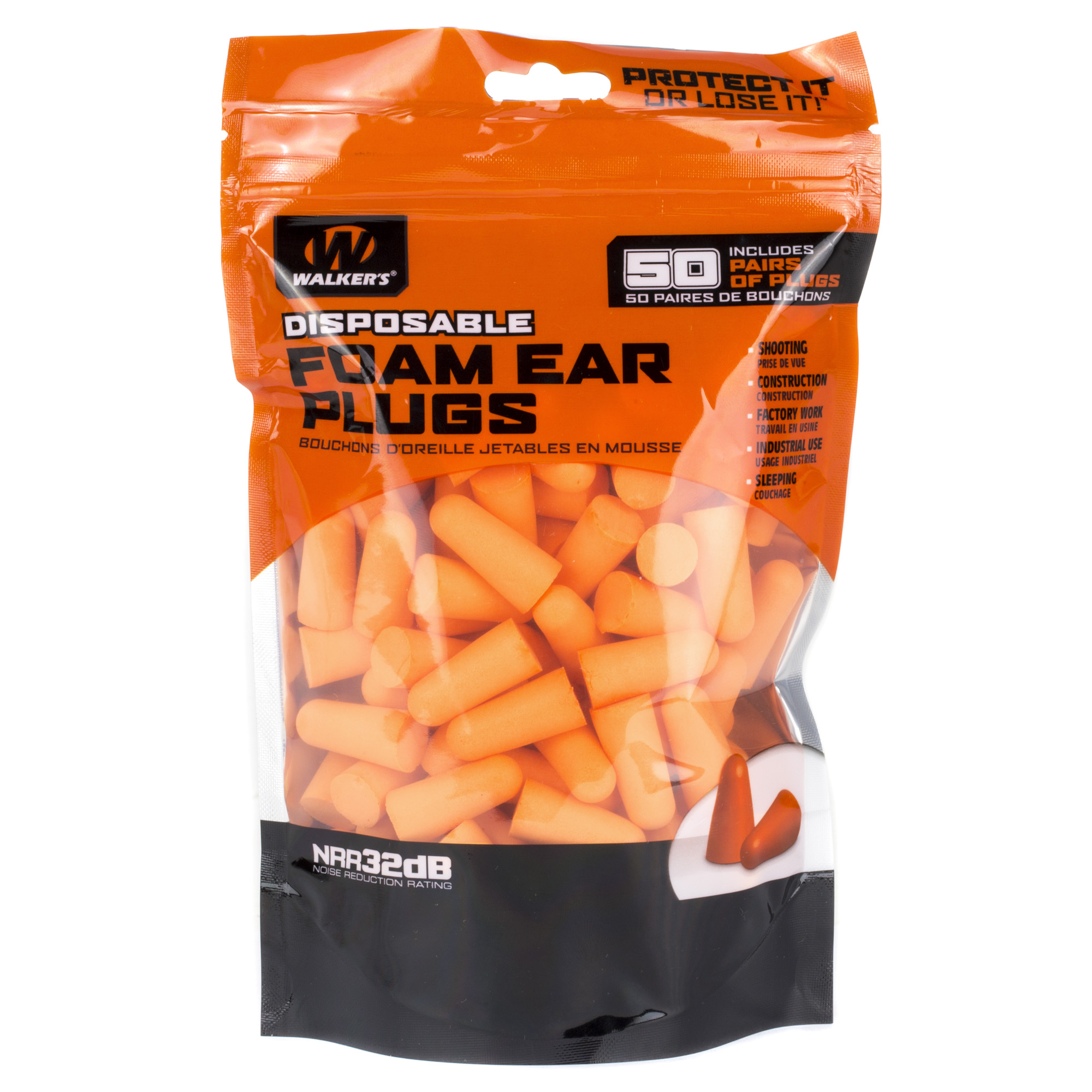 Walkers Ear Plug Pouch 50 Pairs - Less-Lethal Weapons at GunBroker.com ...