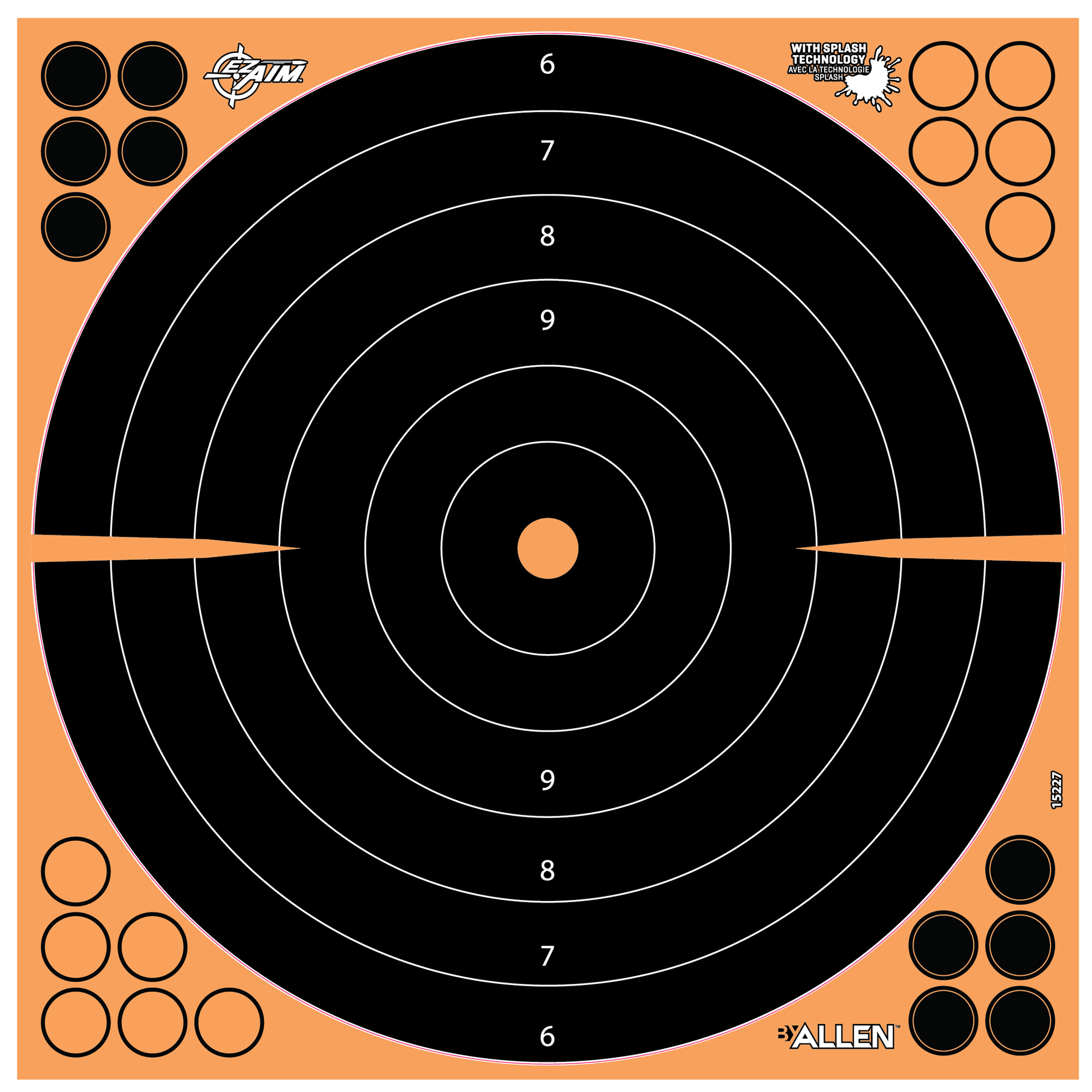 Allen Ez Aim 16"x16" Bullseye 5pk - Tactical Gear at GunBroker.com ...