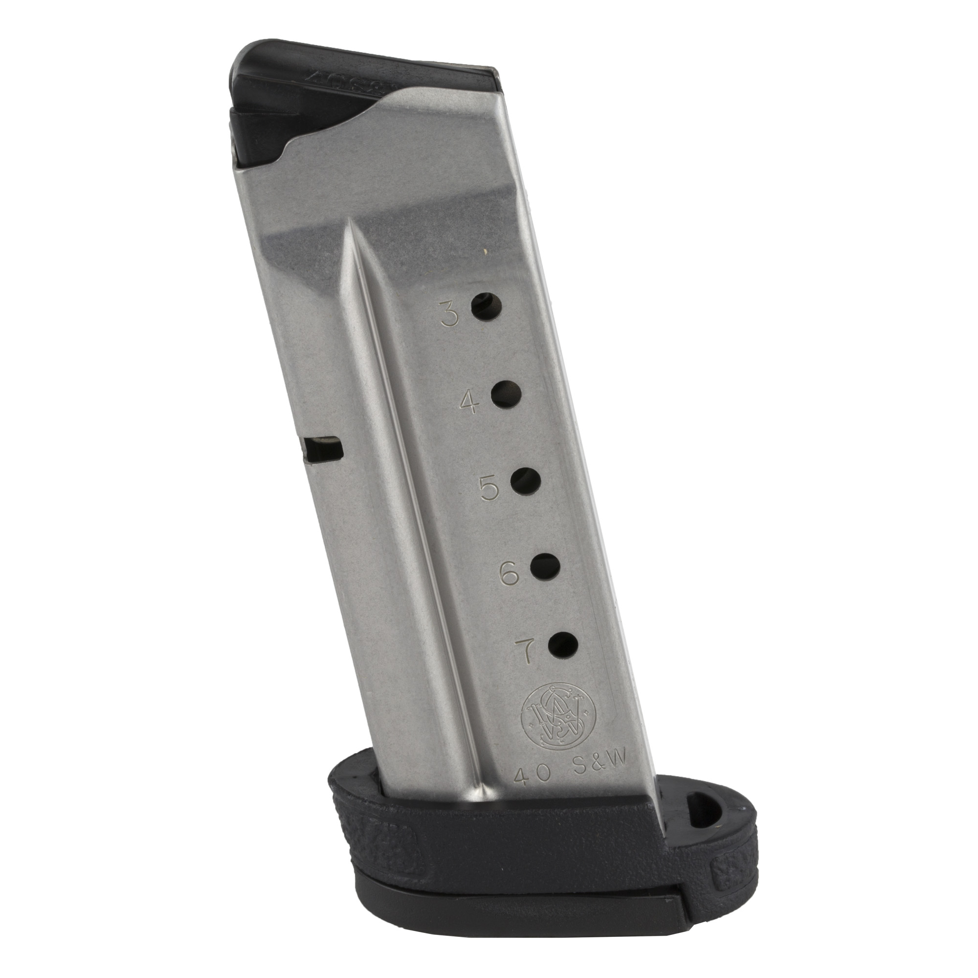 S&w magazine m&p40 shield 40s&w 7rd w-mag extension s-sblack - Pistol ...