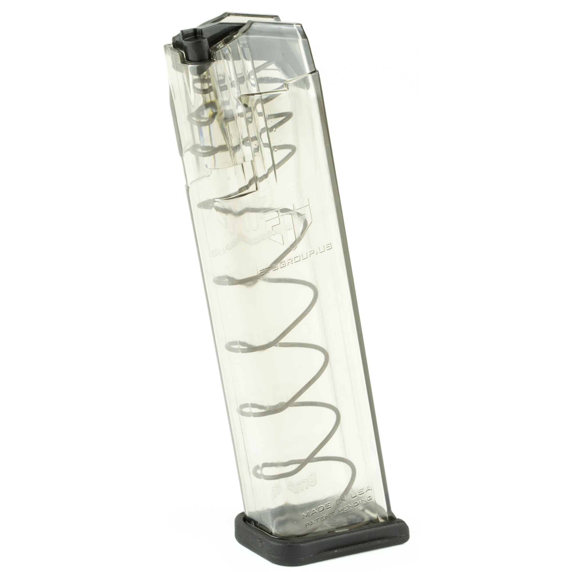 Ets magazine glock 9mm 22rd translucent fits 17-19-26-34 - Pistol ...