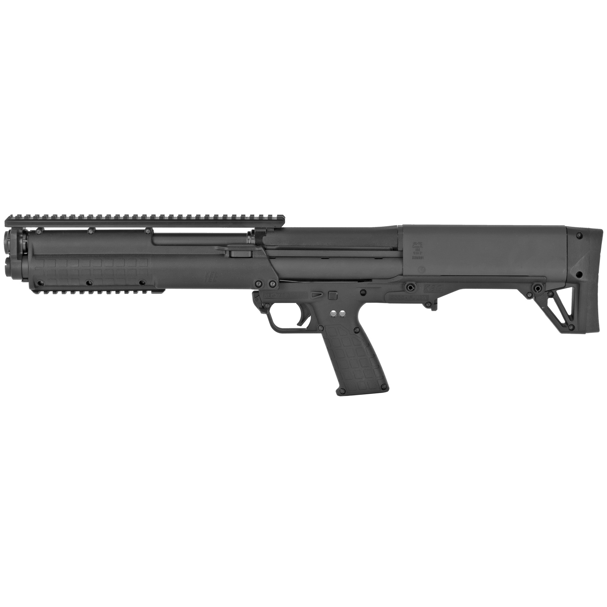 Keltec ksg 12ga shotgun, 2-3-4", 18.5" barrel - black [mpn: ksgblk ...