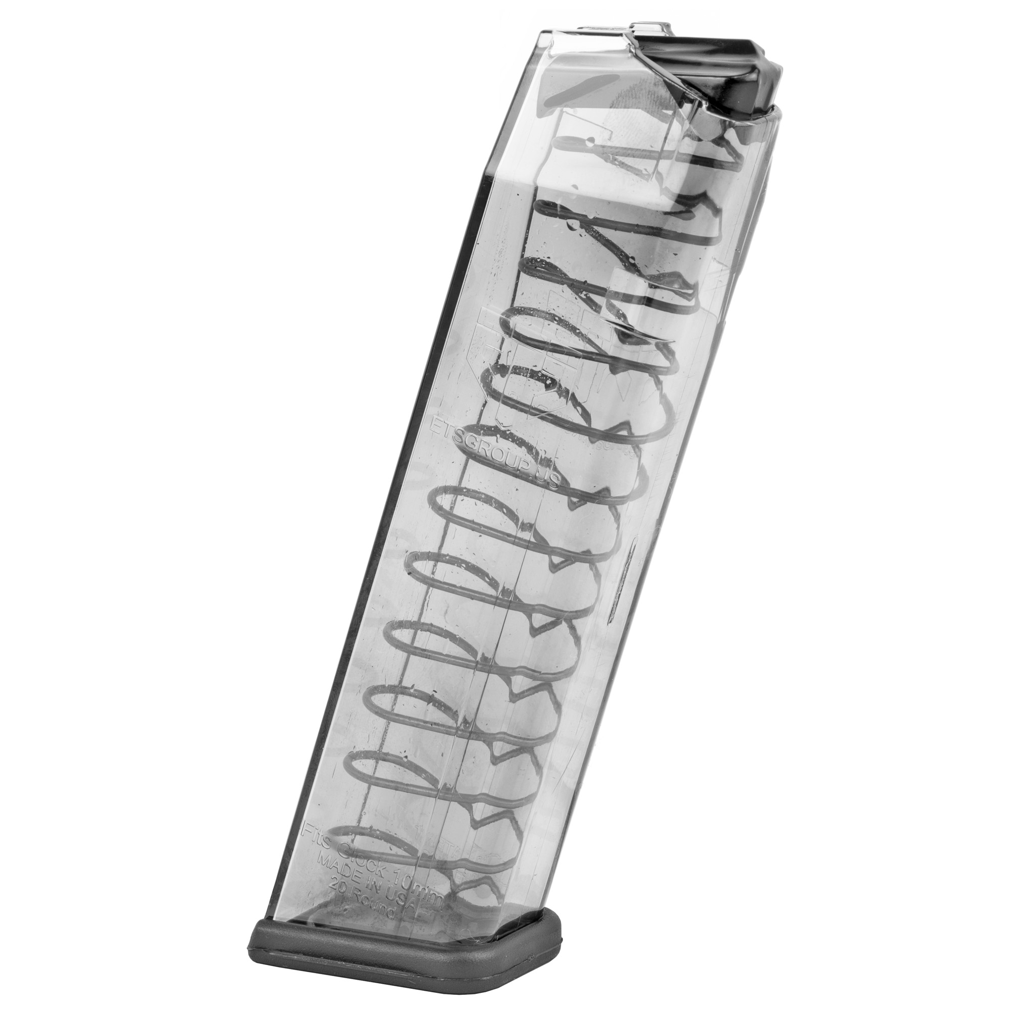 Ets Mag For Glk 10mm 20rd Clear - Pistol Magazines & Pistol Clips at ...