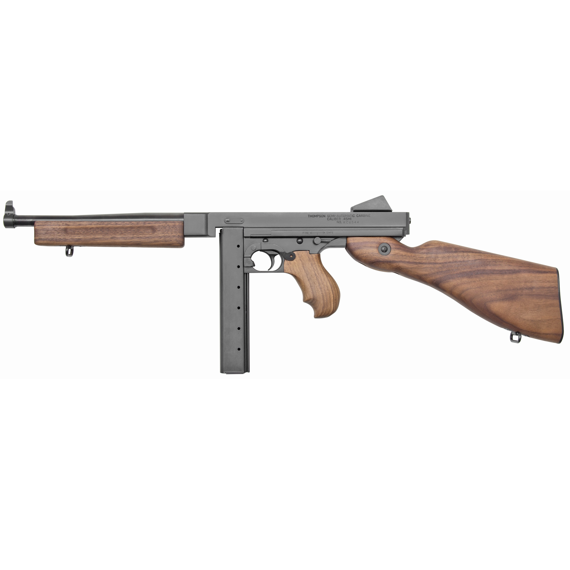 AUTOORDNANCE THOMPSON M1 SBR .45 ACP 10.5" BARREL 30ROUNDS WALNUT ...
