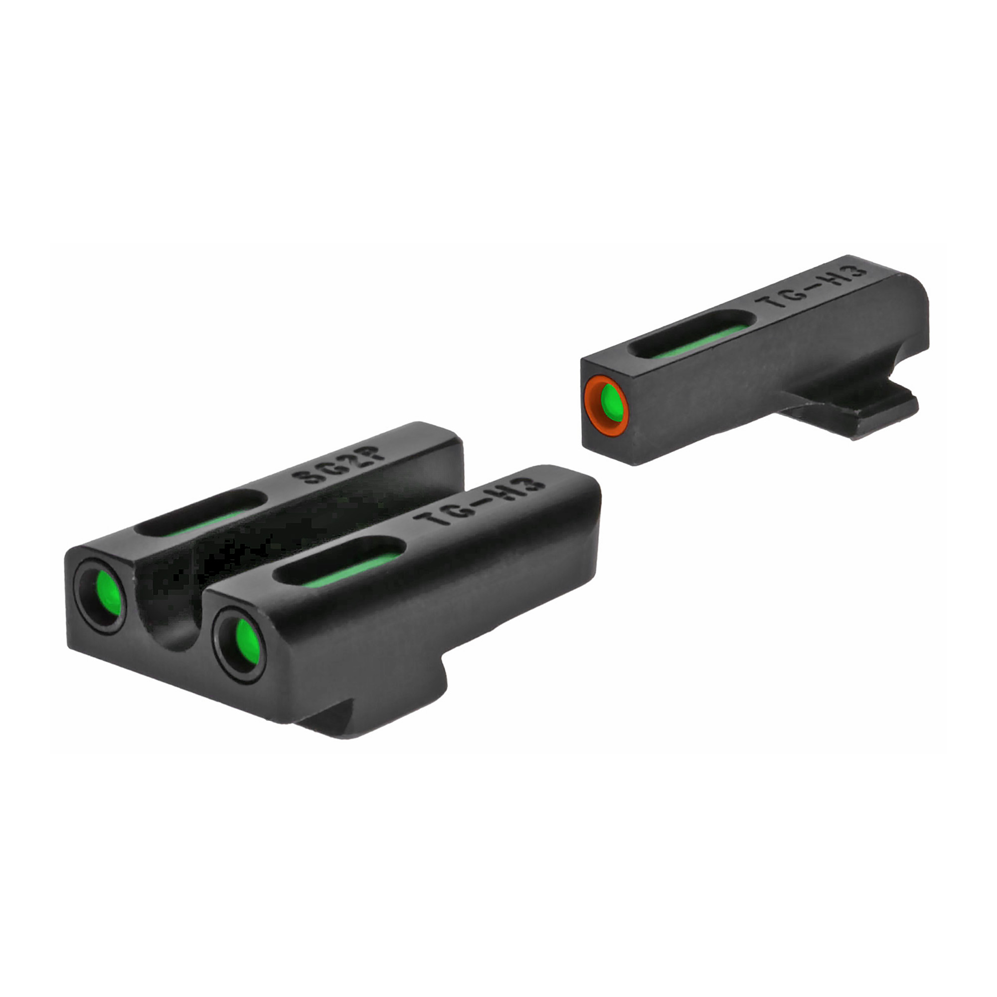 Truglo Sight Set Sig P365 Tfx Pro Green-orange Outline - Gun Sights at ...