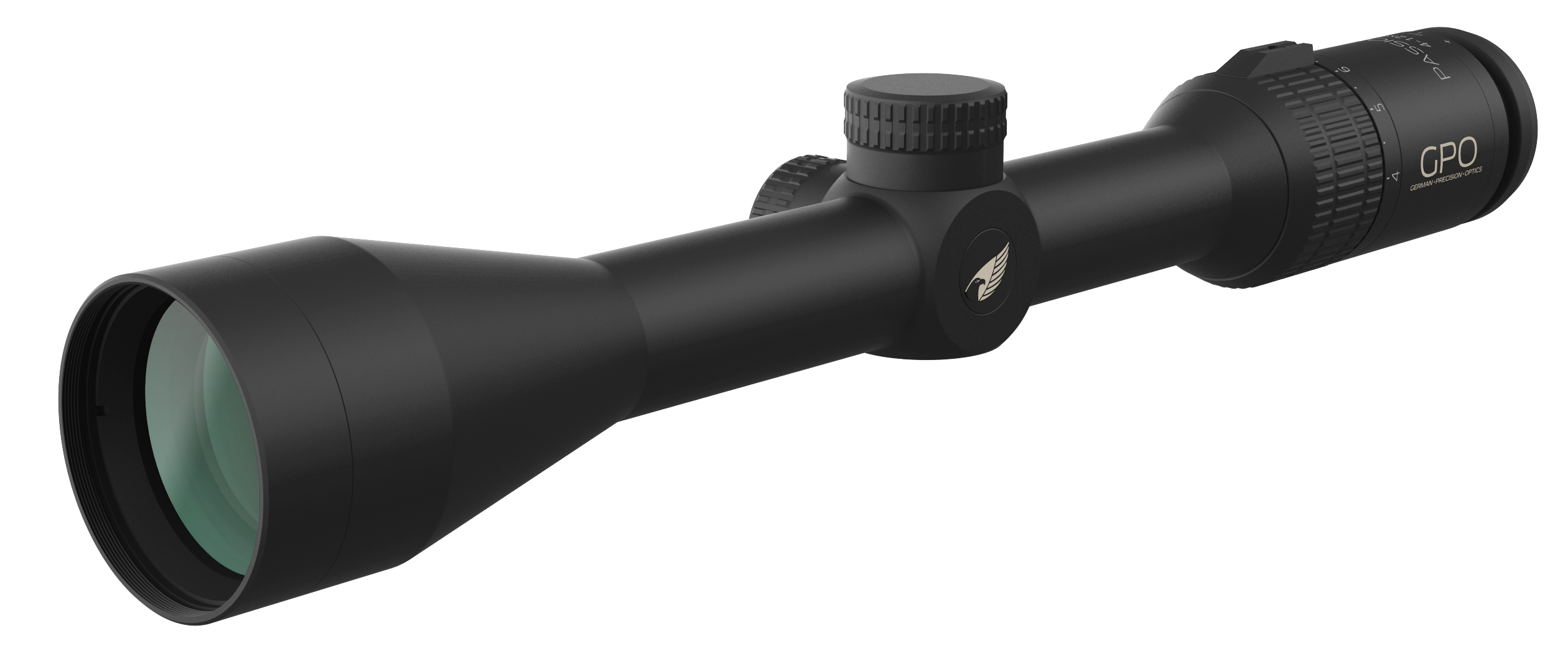 German Precision Optics Passion 3x Gpo R350 412x42 Black - Gun Scopes ...