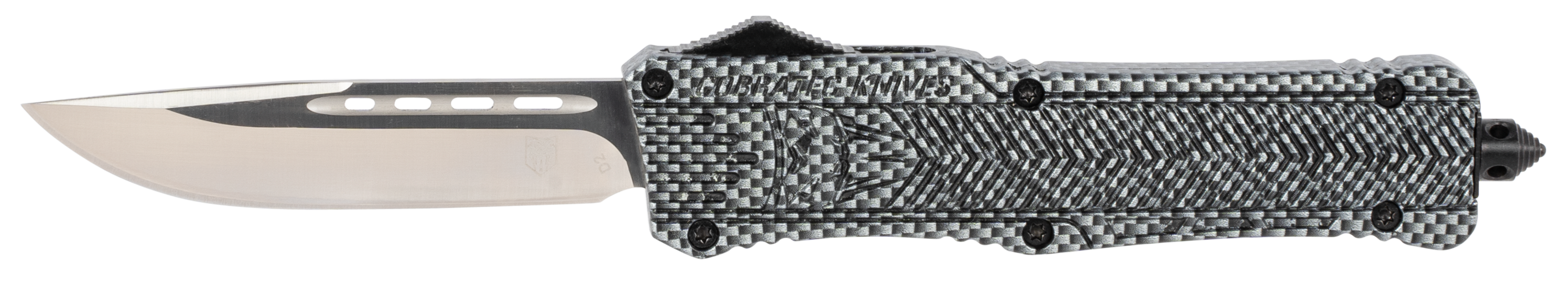 Cobra Tec Knives Llc Ctk1 Lcfctk1ldns Lg Carbon Fiber Drop - Pocket ...