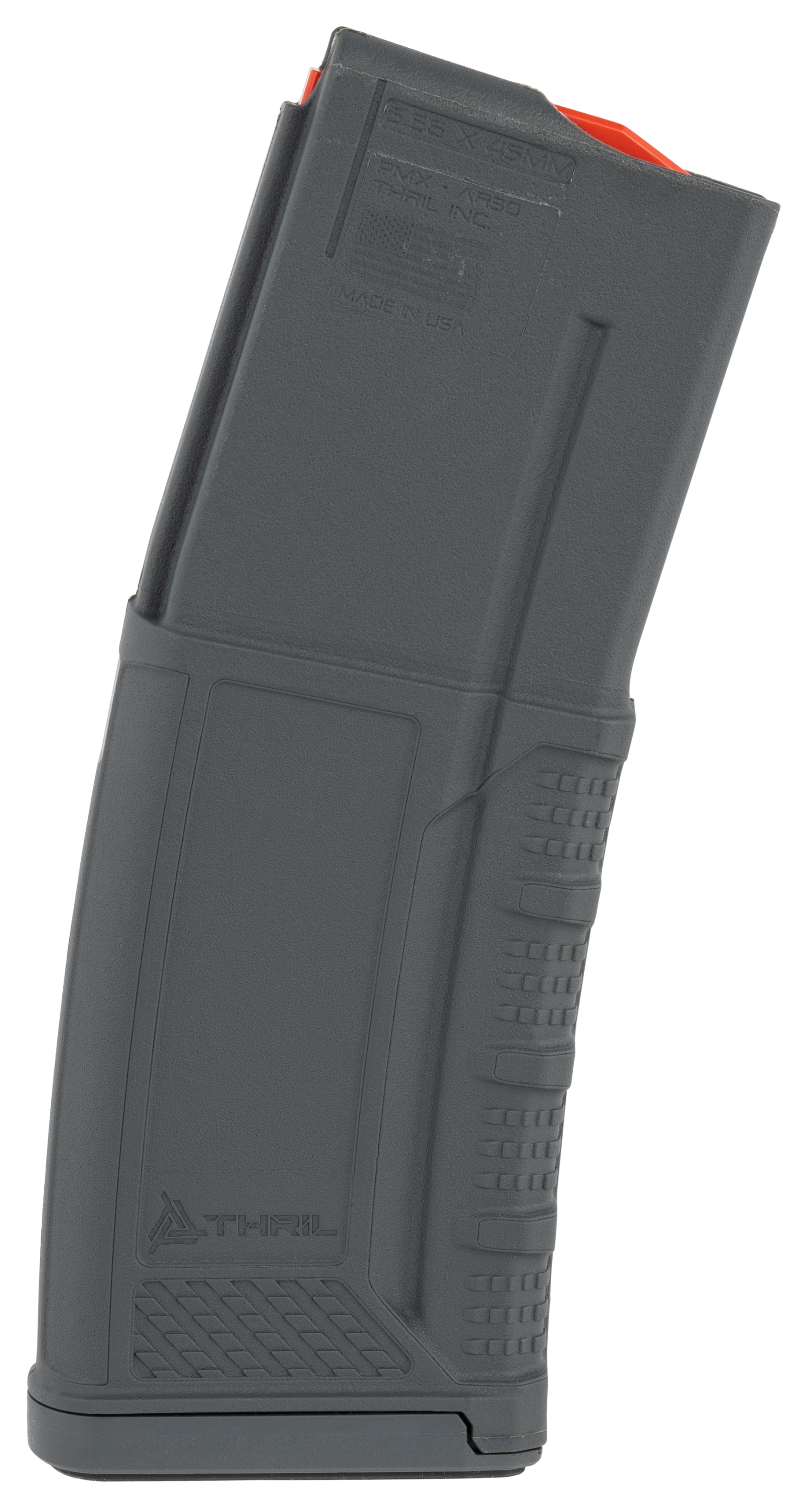 Thril pmx mag ar15 magazine 223 remington 30 rounds polymer gray ...