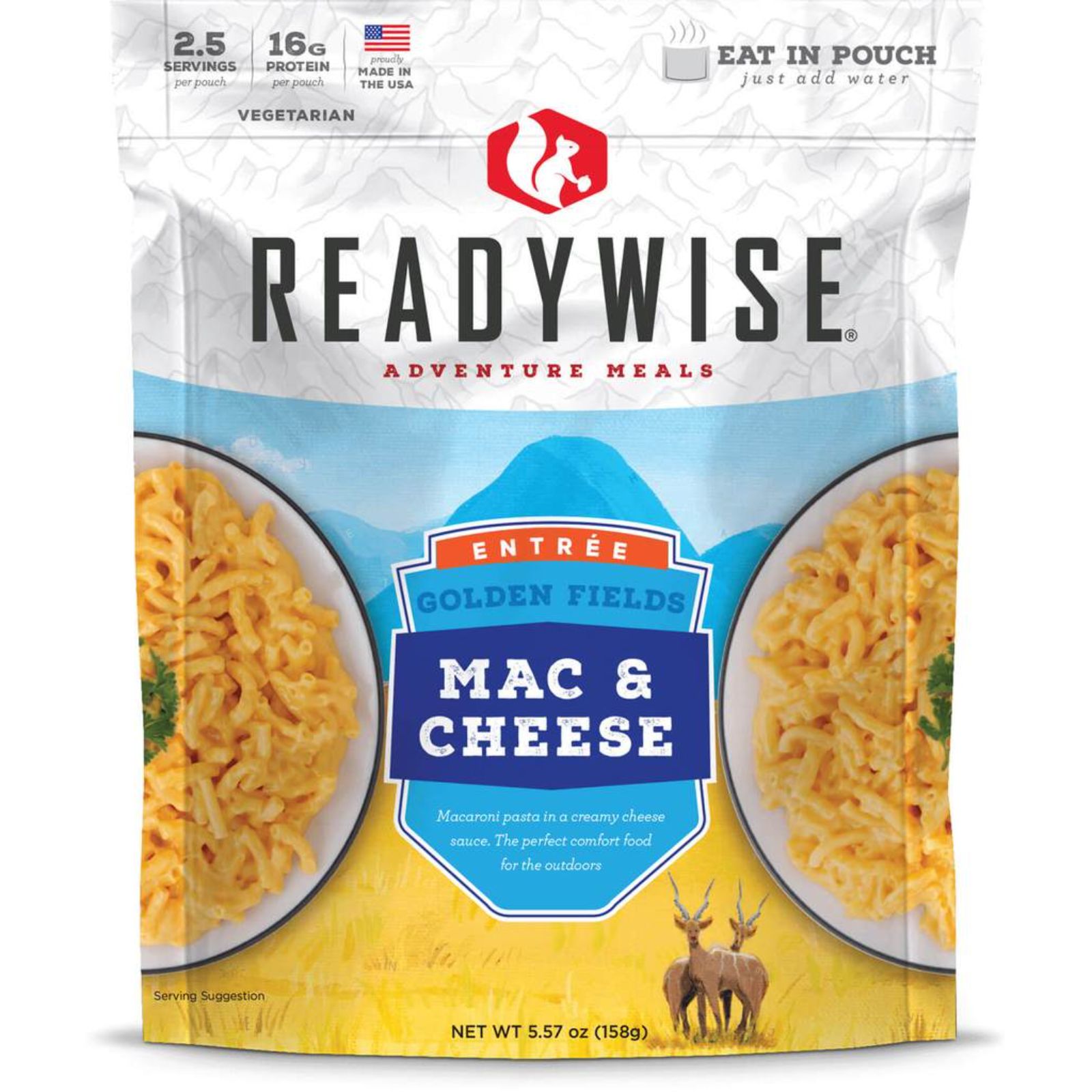 Wise Foods Outdoor Food Kit Rw05009 6 Ct Golden Fields Mac & Cheese ...