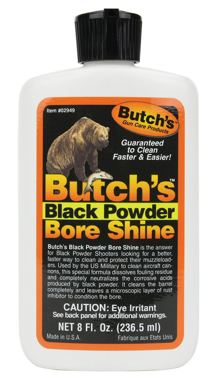 Butch's Black Powder Bore Shine Lym 02949 Bp 8oz - Gun Cleaning Kits ...