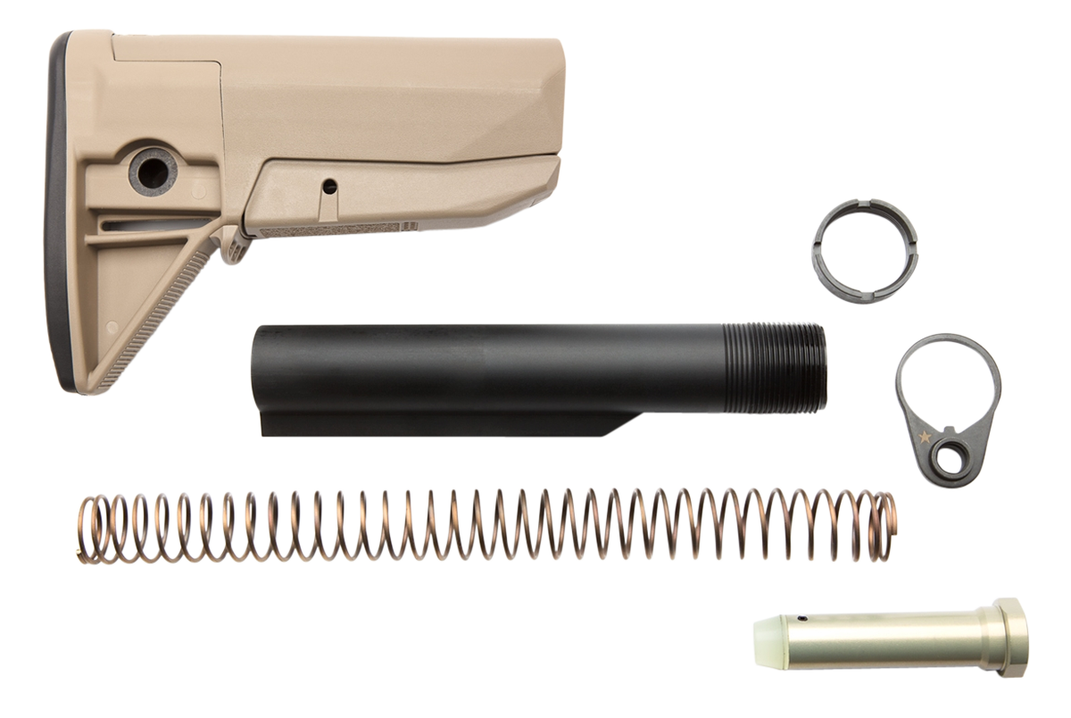 Bravo Bcmgunfighter Bcm Gfskmod0fde Stock Kit Mod 0 - Rifle Stocks at ...