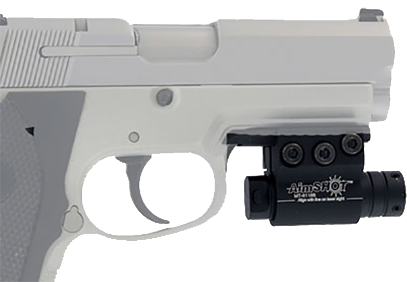 Aimshot Classic Laser Aims Kt6132 Red W-rail Mnt - Weapon Lights at ...