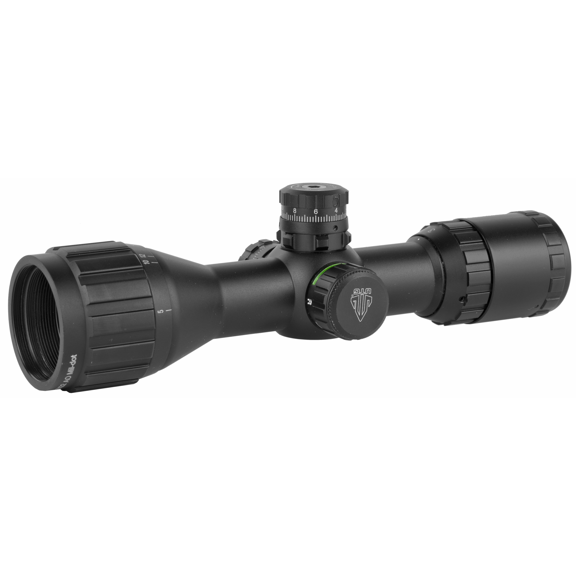 Leapers UTG 39X32 1in BugBuster Scope AO Mildot QD Rings - Gun Scopes at GunBroker.com : 1093628216