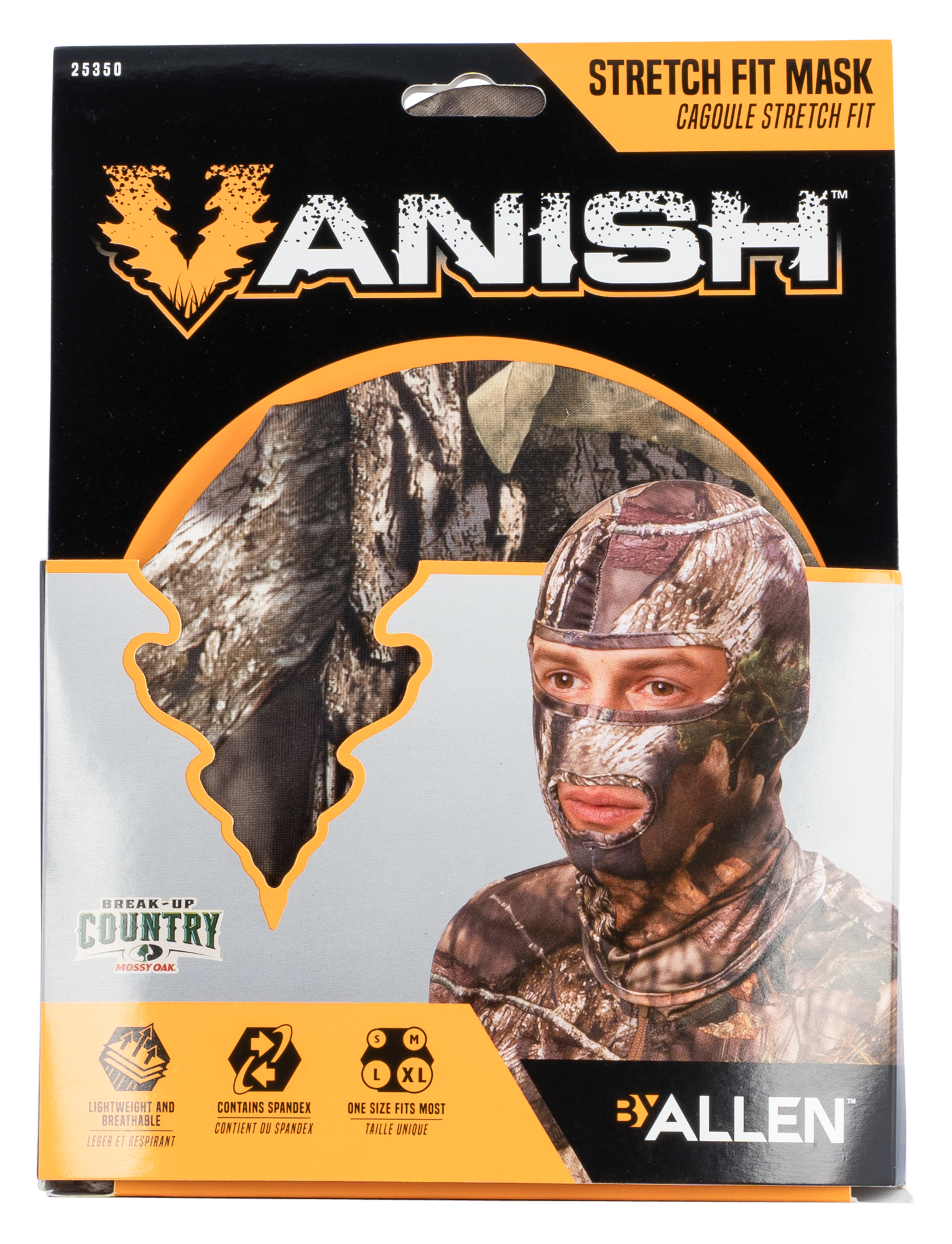 Allen vanish 25350 stretch full head net spandex w-2holes - Other ...