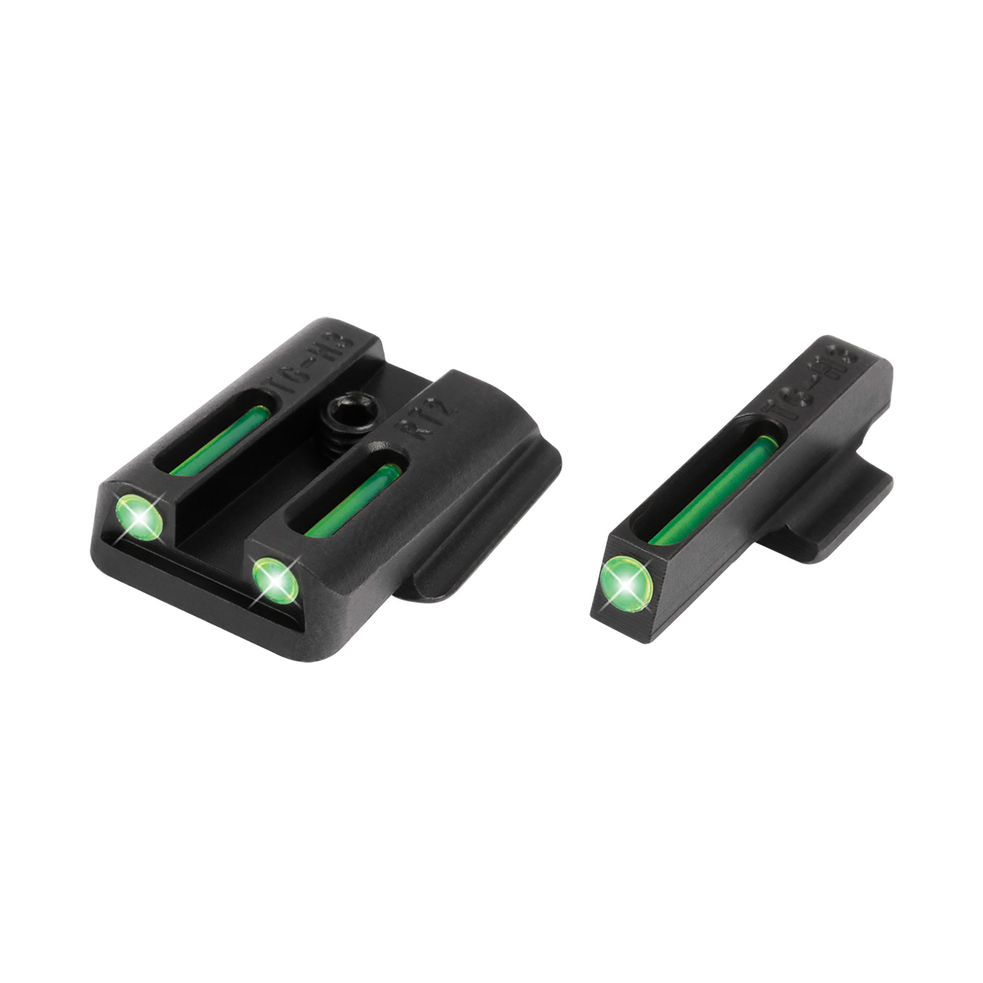 Truglo sight set ruger lc9-380 tritium-fiber optic green - Gun Sights ...