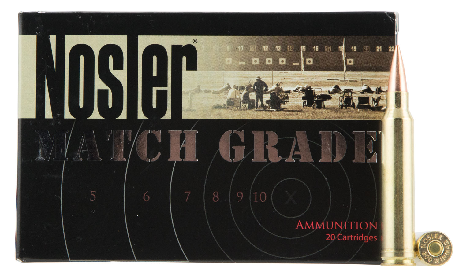 Nosler Match Grade .300 WIN MAG 210gr RDFHP 20 Rounds [MPN: 60158 ...