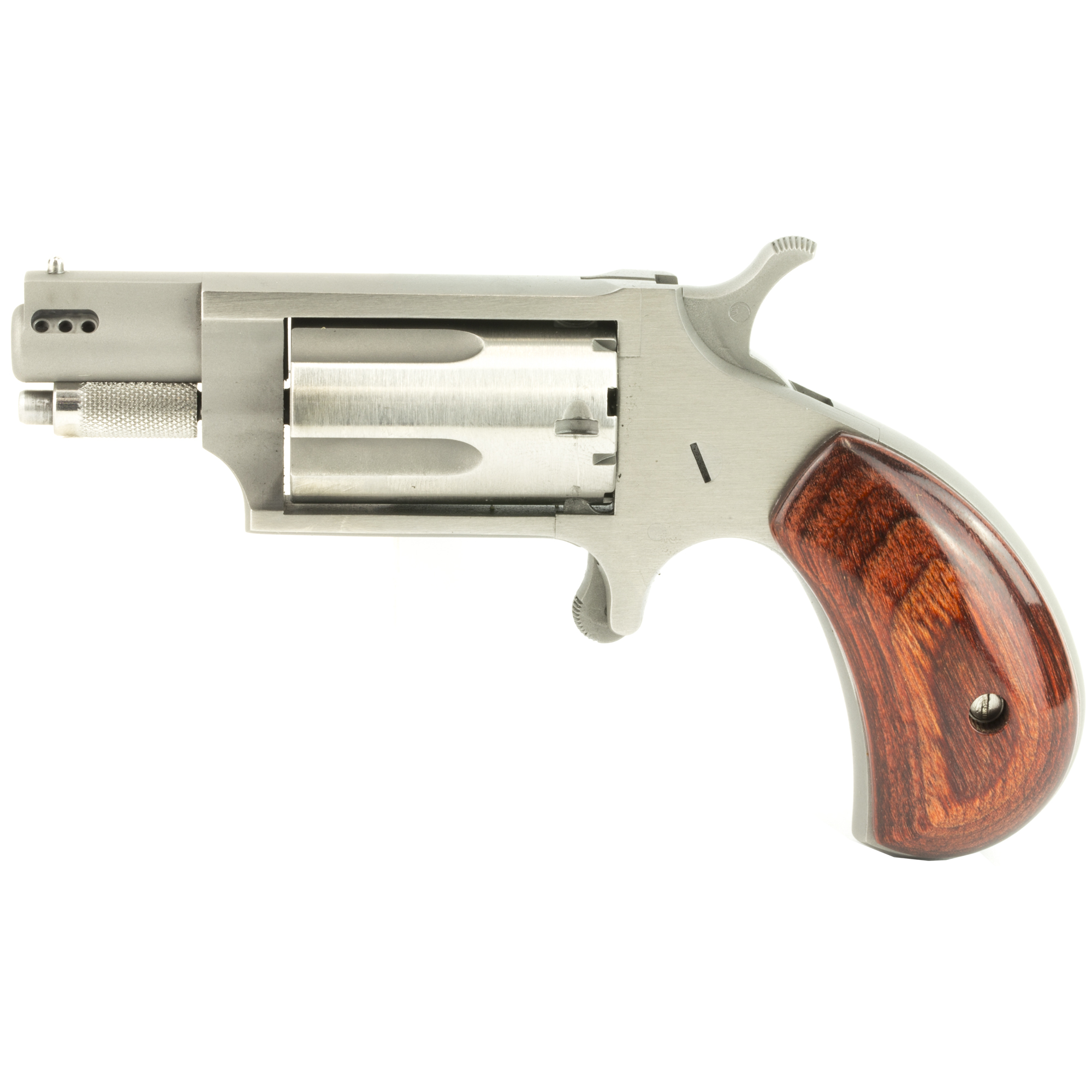 NAA NAA22MSCP MiniRevolver Combo 22 LR22 Mag 5rd 1.13" Ported Stainless ...