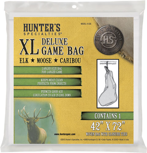 Hs Field Dressing Game Bag Xl Deluxe 42"x72" - Hunting Accessories at ...