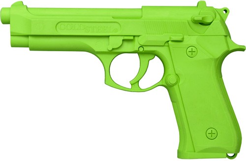 Cold Steel Model 92 Rubber Training Pistol Bright Green - Less-Lethal ...