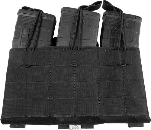 Grey Ghost Triple Mag Panel 5.56 Pouch Laminate Black - Rifle Magazines ...