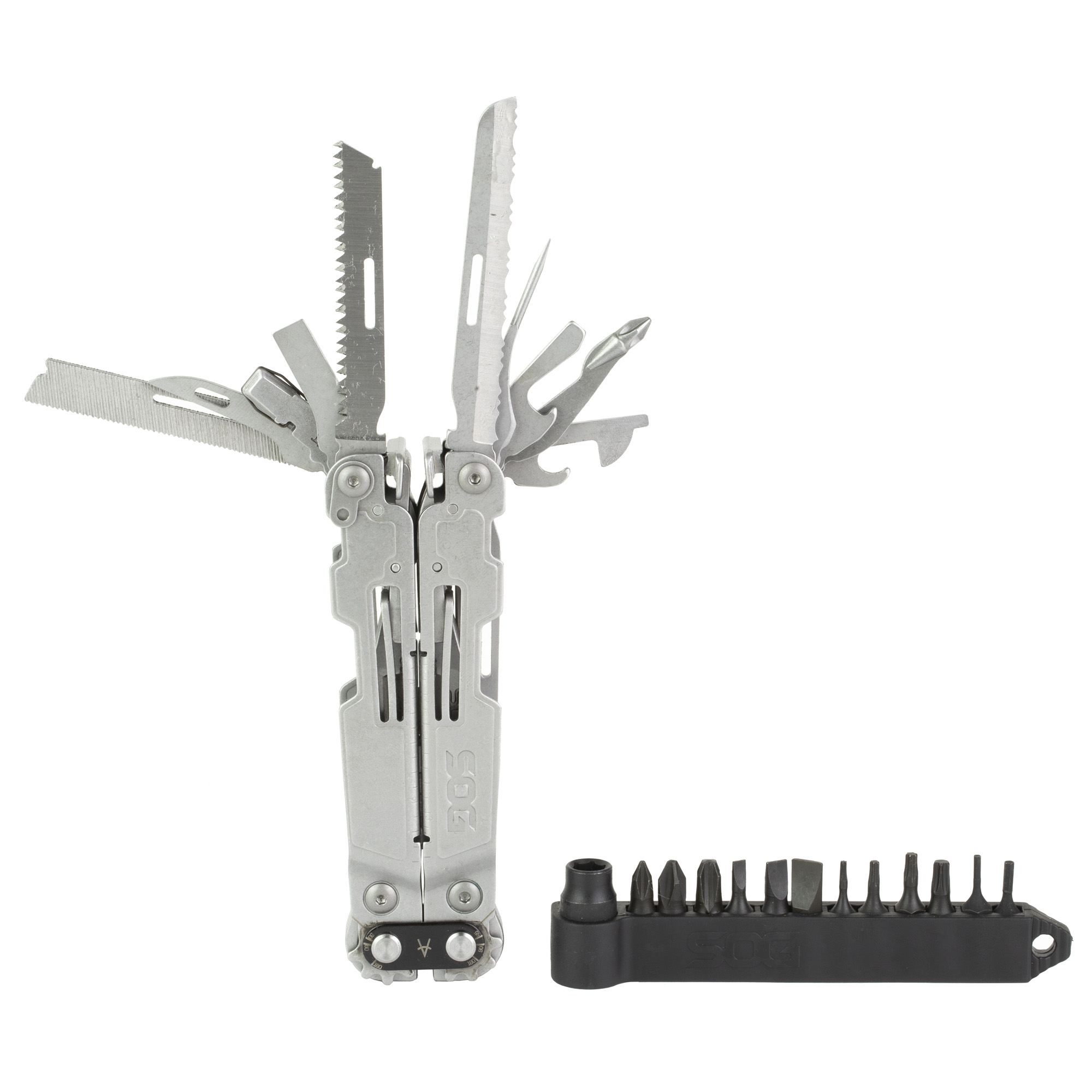 SOG PowerAccess Deluxe w Fabric Sheath Hex Bit Kit - Pocket Knives at ...