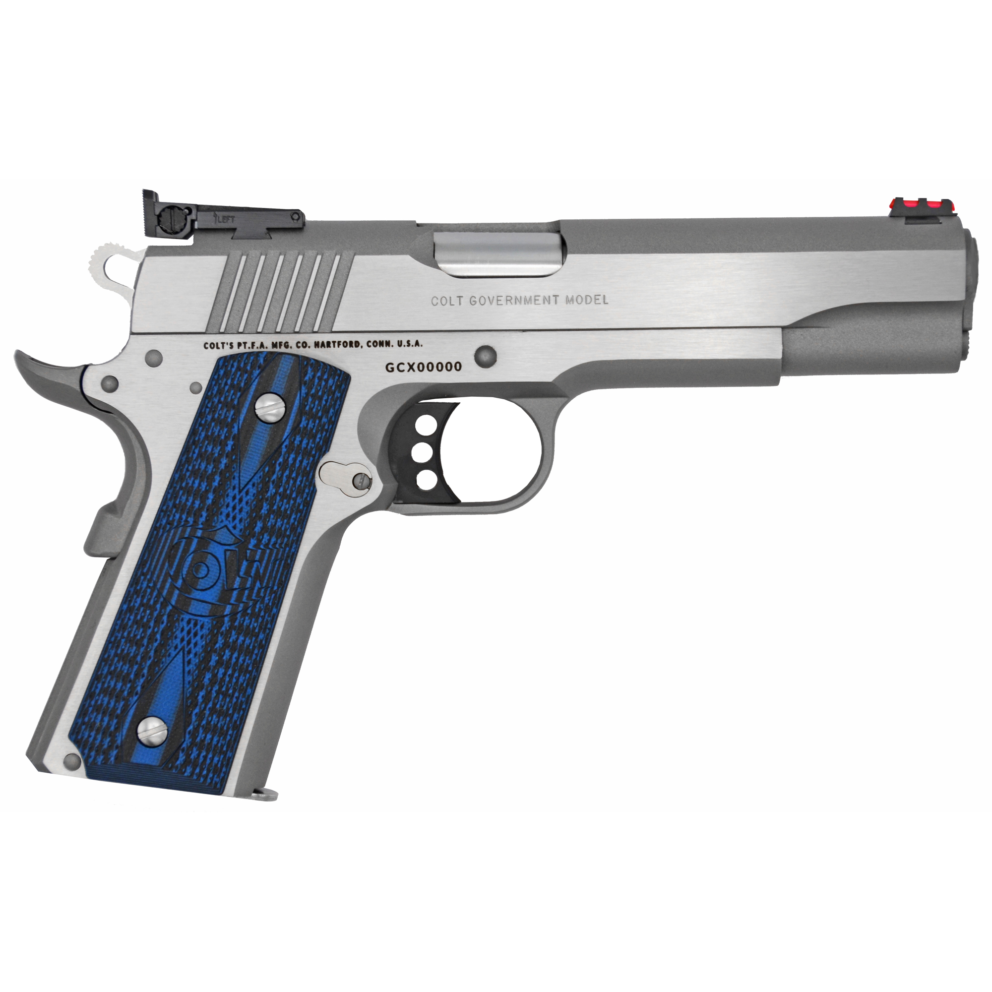 Colt Mfg O5070GCL 1911 Gold Cup Lite 45 ACP 5" 8+1 Stainless Steel ...