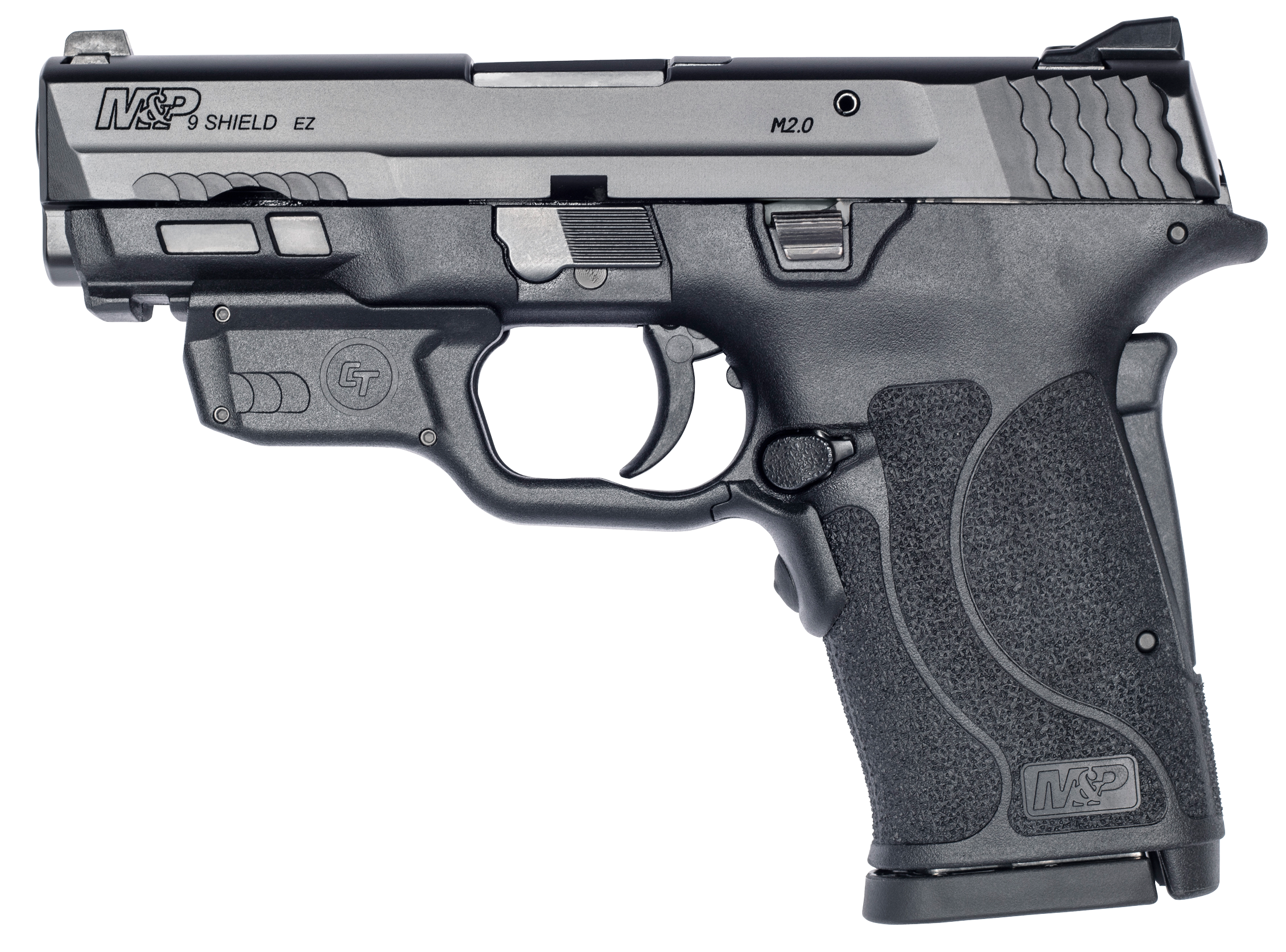 Smith & Wesson M&p S&w M&p9shld 12439 9m 3.6 2.0 Ez Nts Ctred 8r - Semi ...