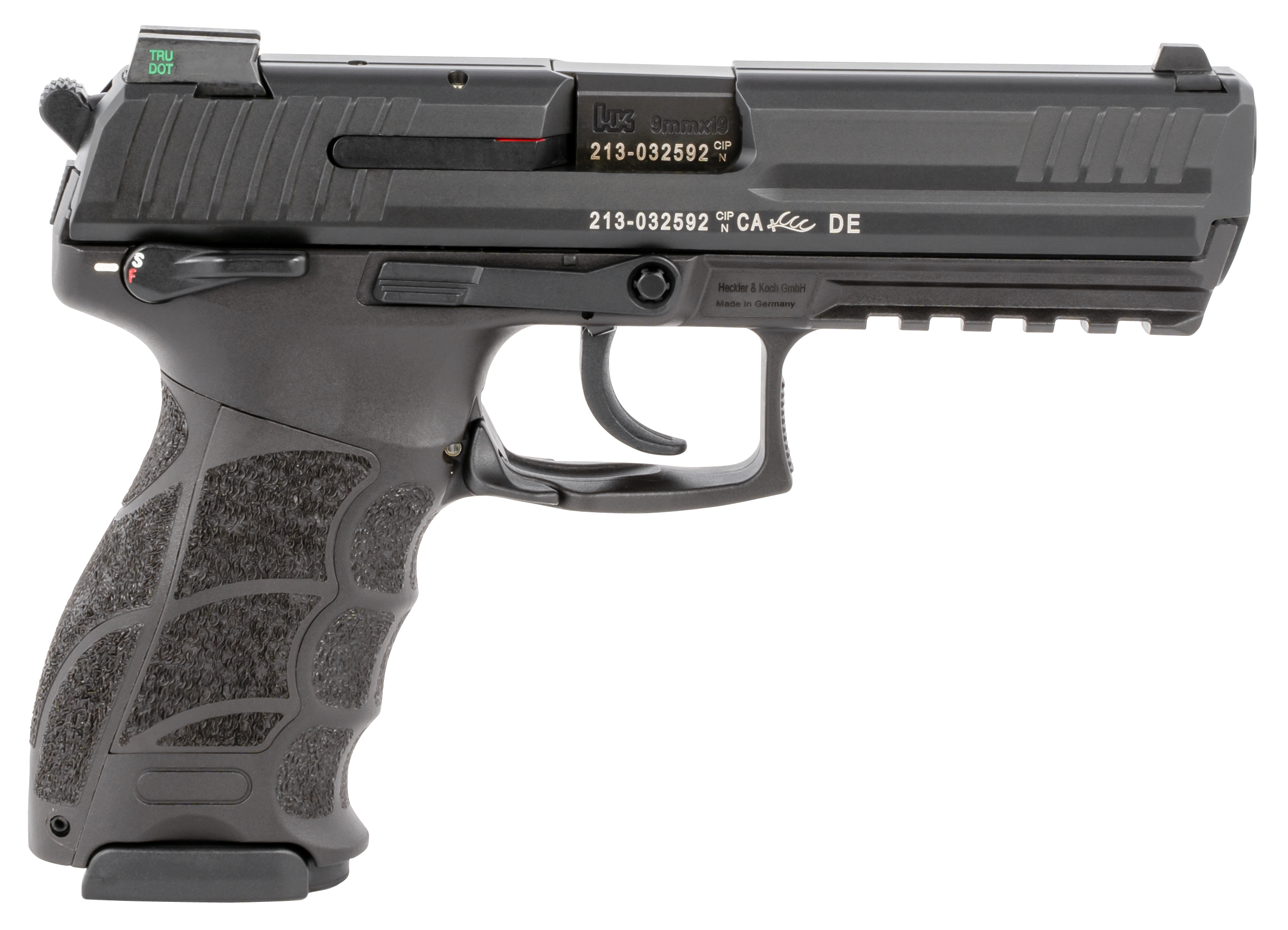 HK P30LS Double Action-Single Action Semiautomatic Polymer Frame Pistol ...