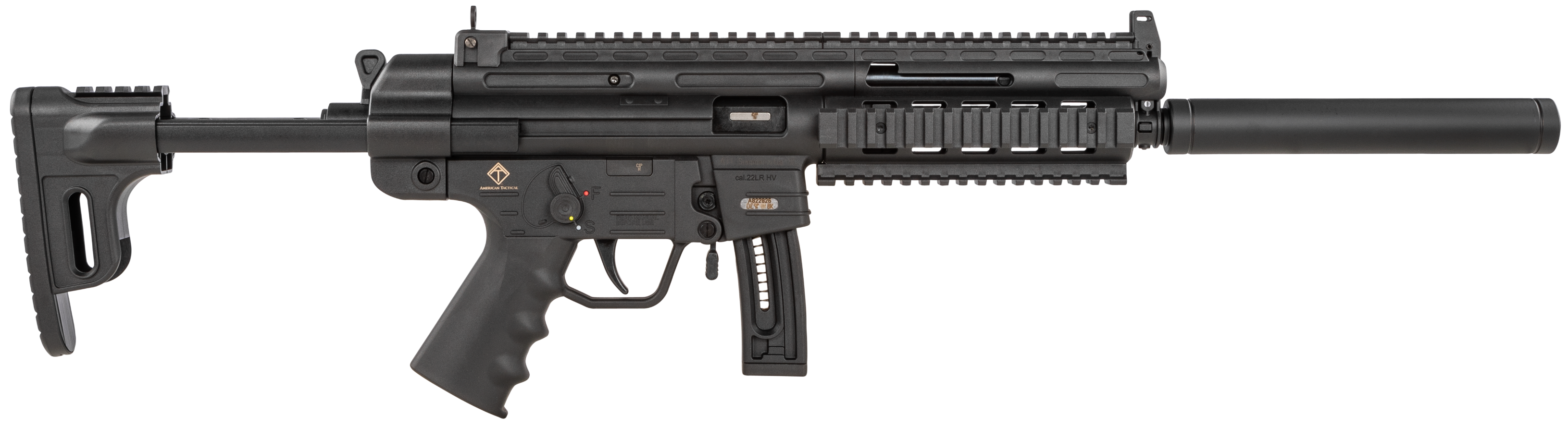 Gsg german sports guns gsg16 50gerggsg1610 22lr 16.25 blk 10rd - Semi ...