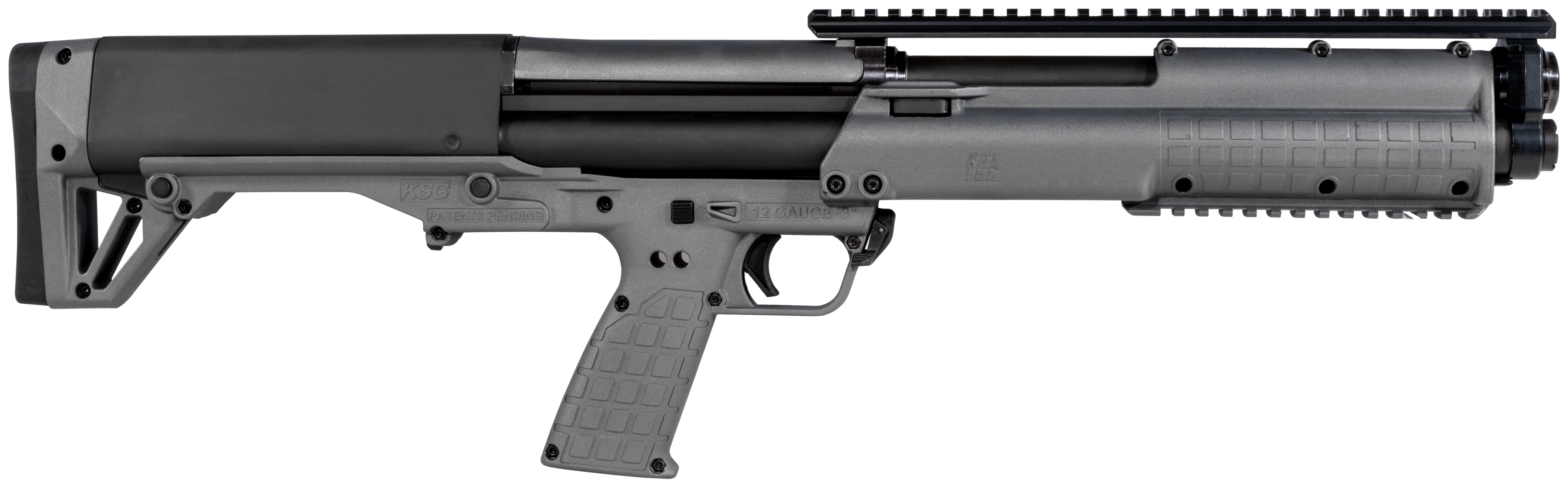 Keltec ksggy ksg gray 12 gauge 18.50" 3" 14+1 - Pump Action Shotguns at ...