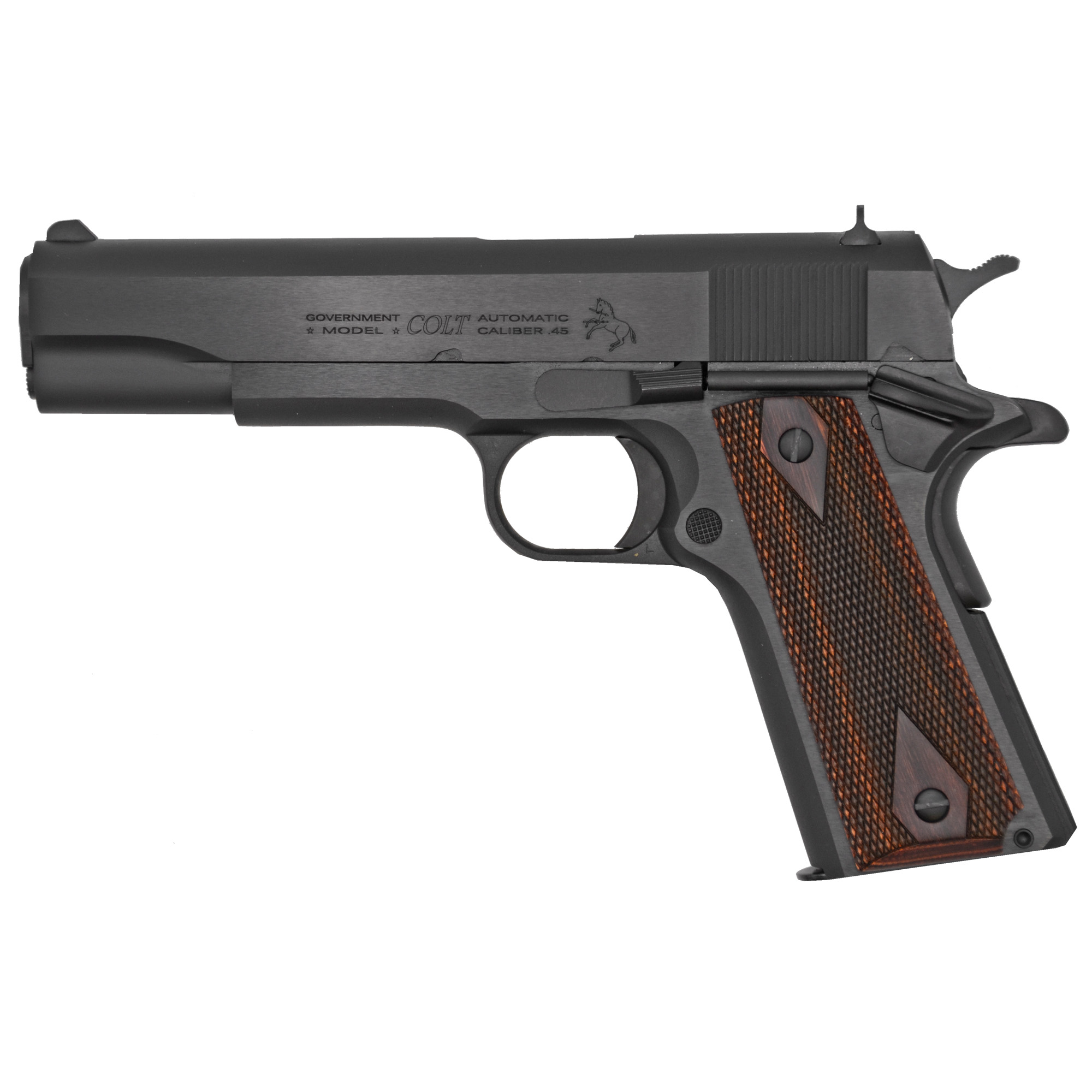 Colt Manufacturing 1911 Government 45 ACP 5" 7+1 Blued Steel Slide ...