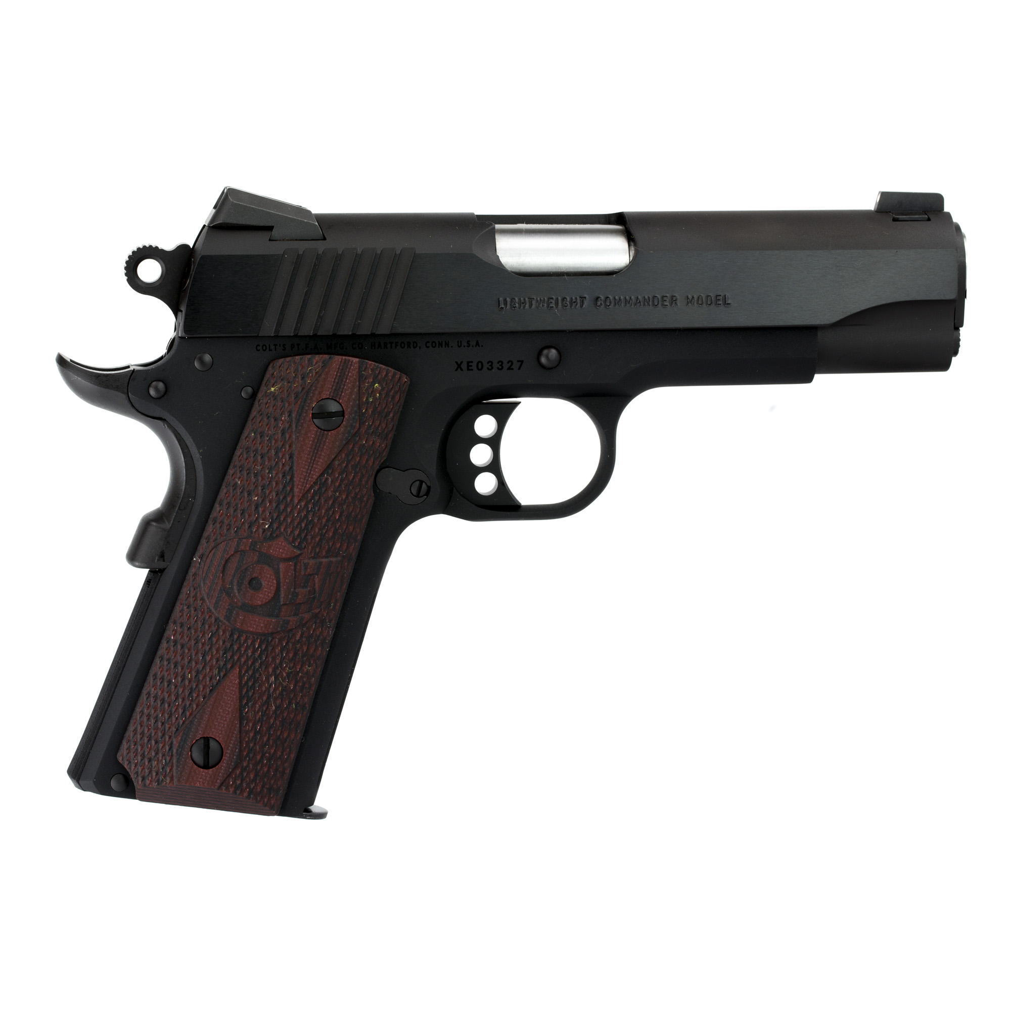 Colt Lightweight Commander, .45 ACP, 4.25" Barrel, Novak Sights, Blued ...