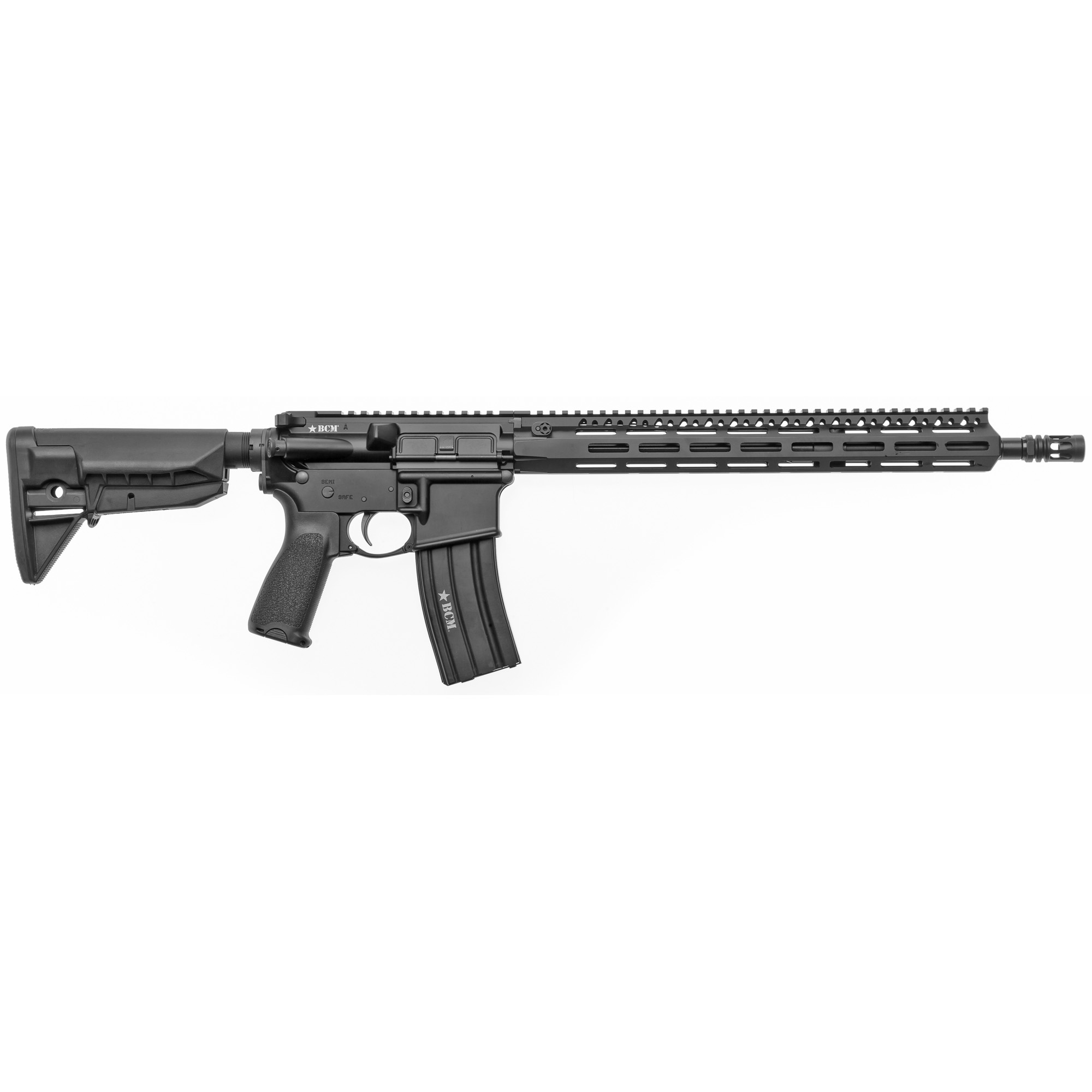 Bcm 750750 recce16 mcmr 223 rem5.56x45mm nato 16" 30+1 black hard coat ...