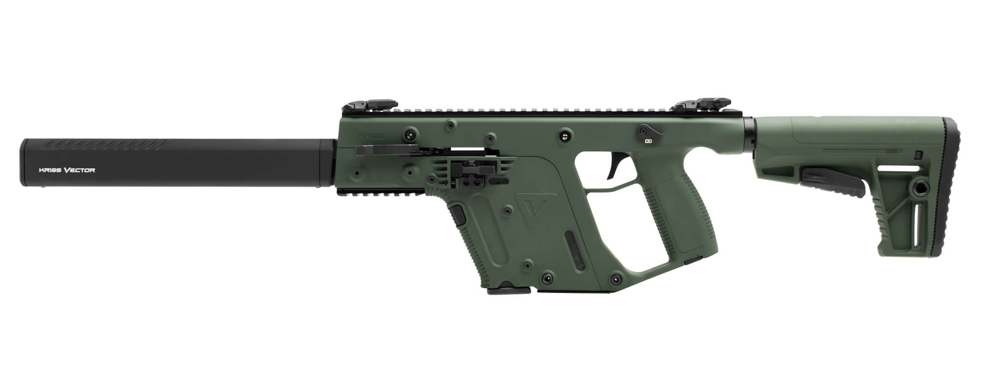 Kriss Vector Crb G2 .45acp 16" 13rd OD Green M4 Stock - Semi Auto ...