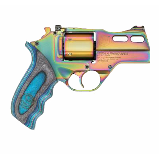 CHIAPPA RHINO NEBULA 30DS .357 MAGNUM 3" 6RD MULTI COLOR PVD ...