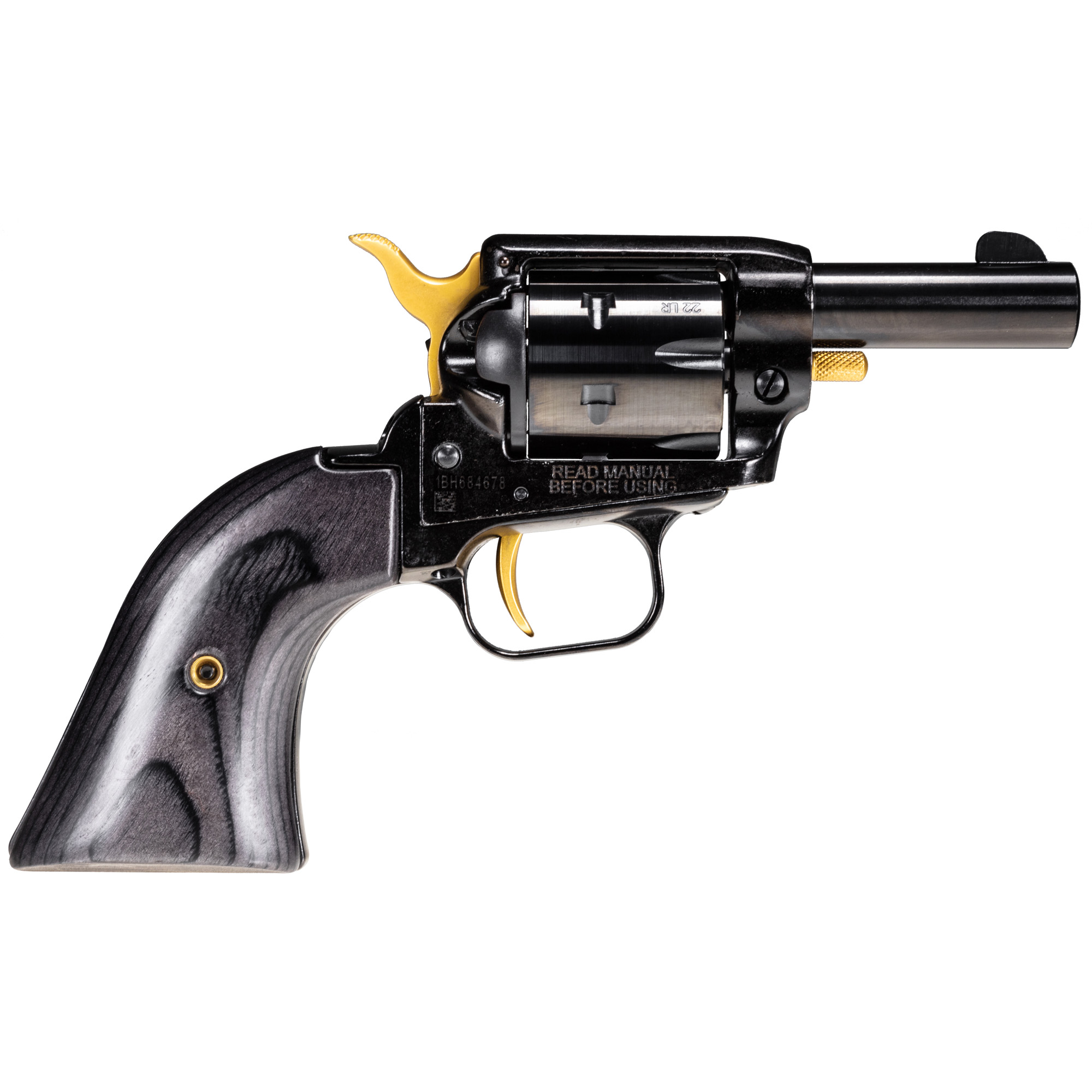 Heritage Barkeep .22 Long Rifle 2.68" 6rd Gold-Black Oxide Single ...
