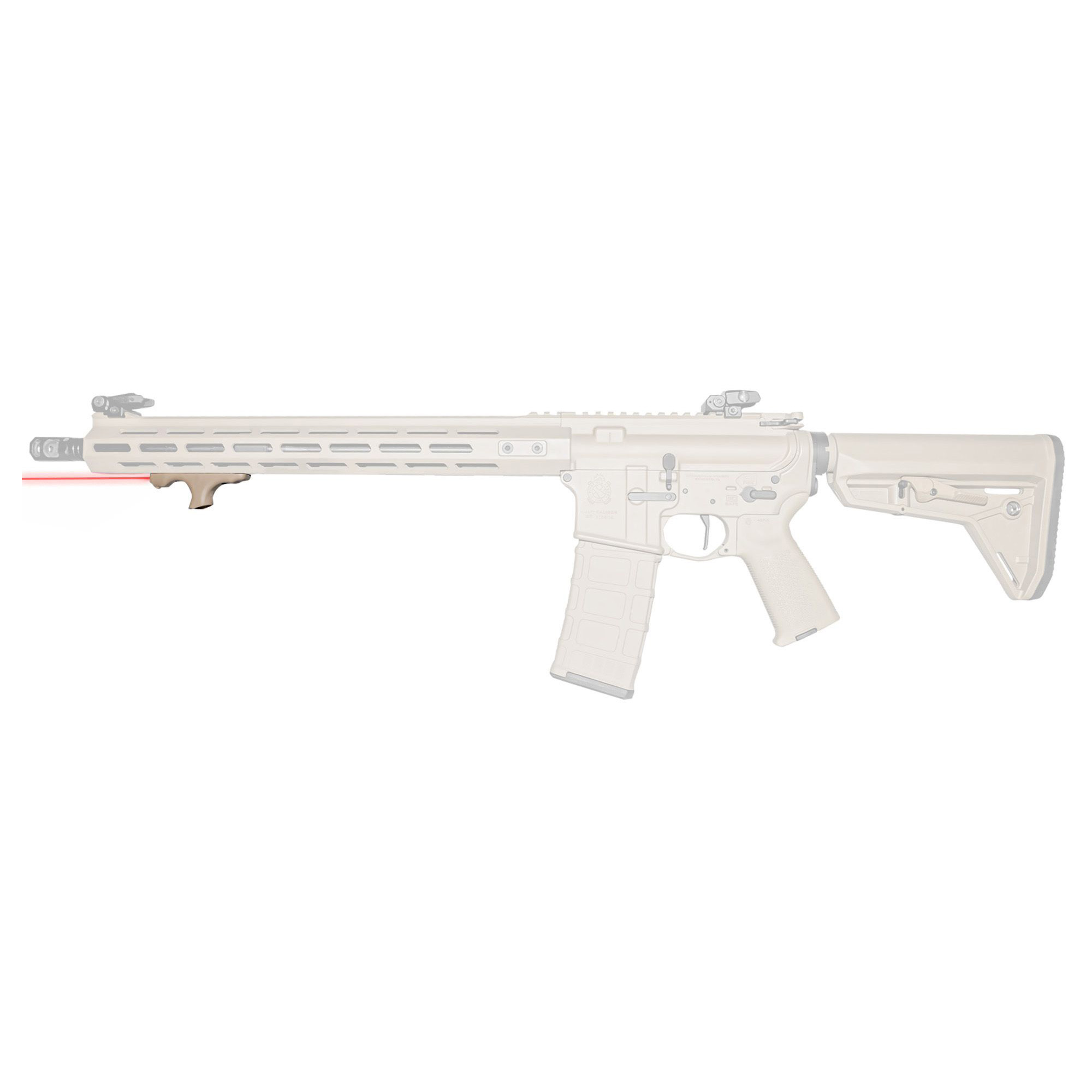 Viridian weapon technologies hs1 red laser picatinny mount handstop fde ...