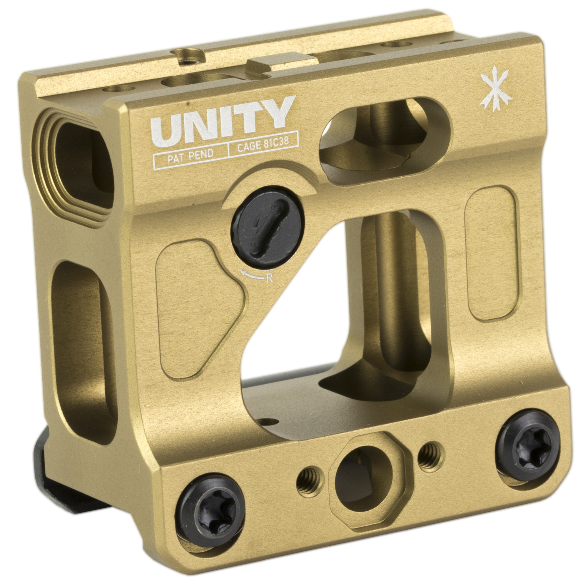 Unity Tactical Fast Micro Series Tall Optic Mount FDE - Scope ...